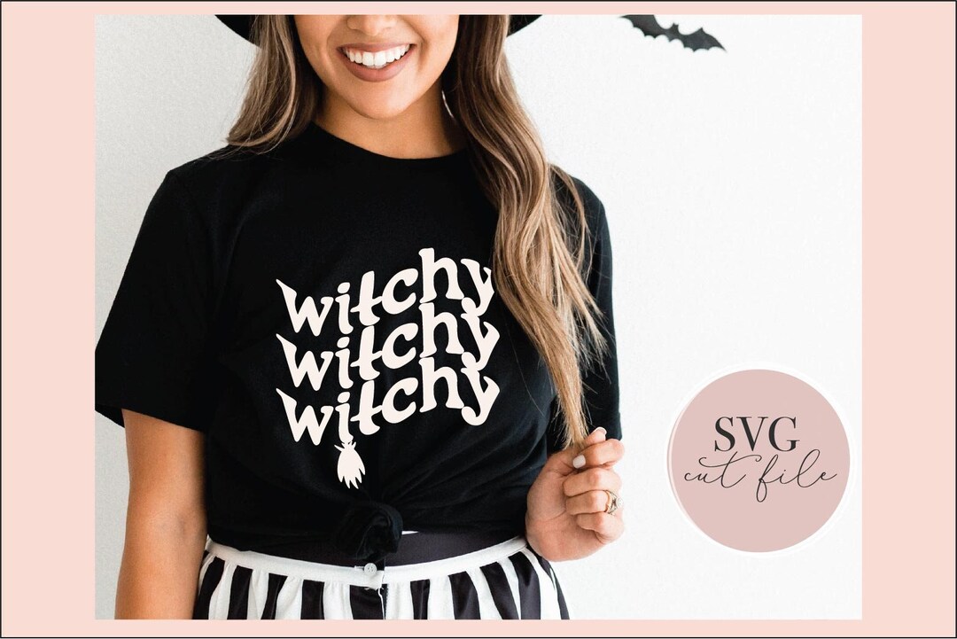 Witchy Svg, Basic Witch Svg, Witch Svg Files, Halloween Shirt Svg, Cute ...