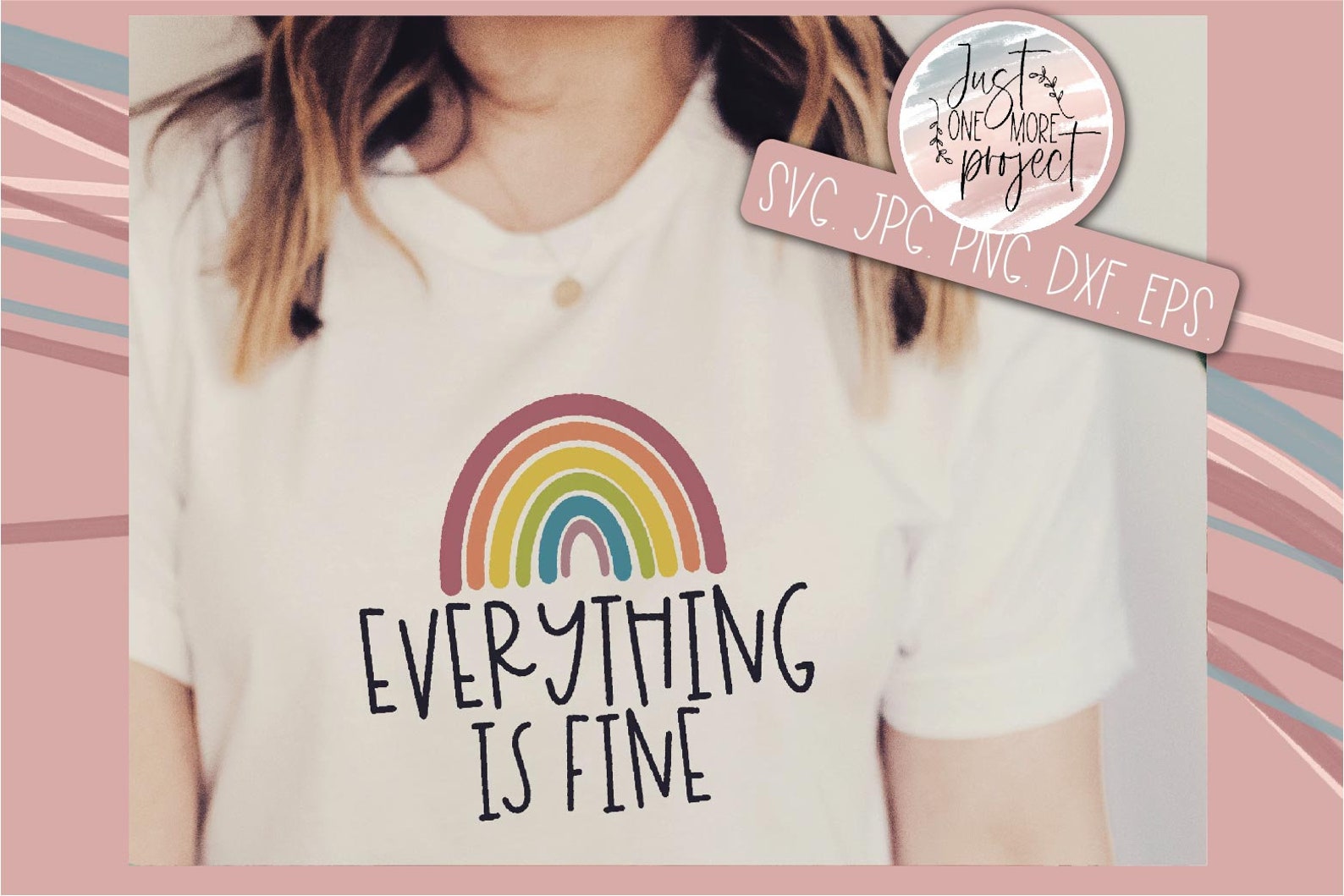 Everything is Fine Svg It's Fine Im Fine Svg All Good | Etsy Canada