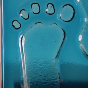 Baby Feet in Fused Glass for Display. Your Babies Feet - Etsy