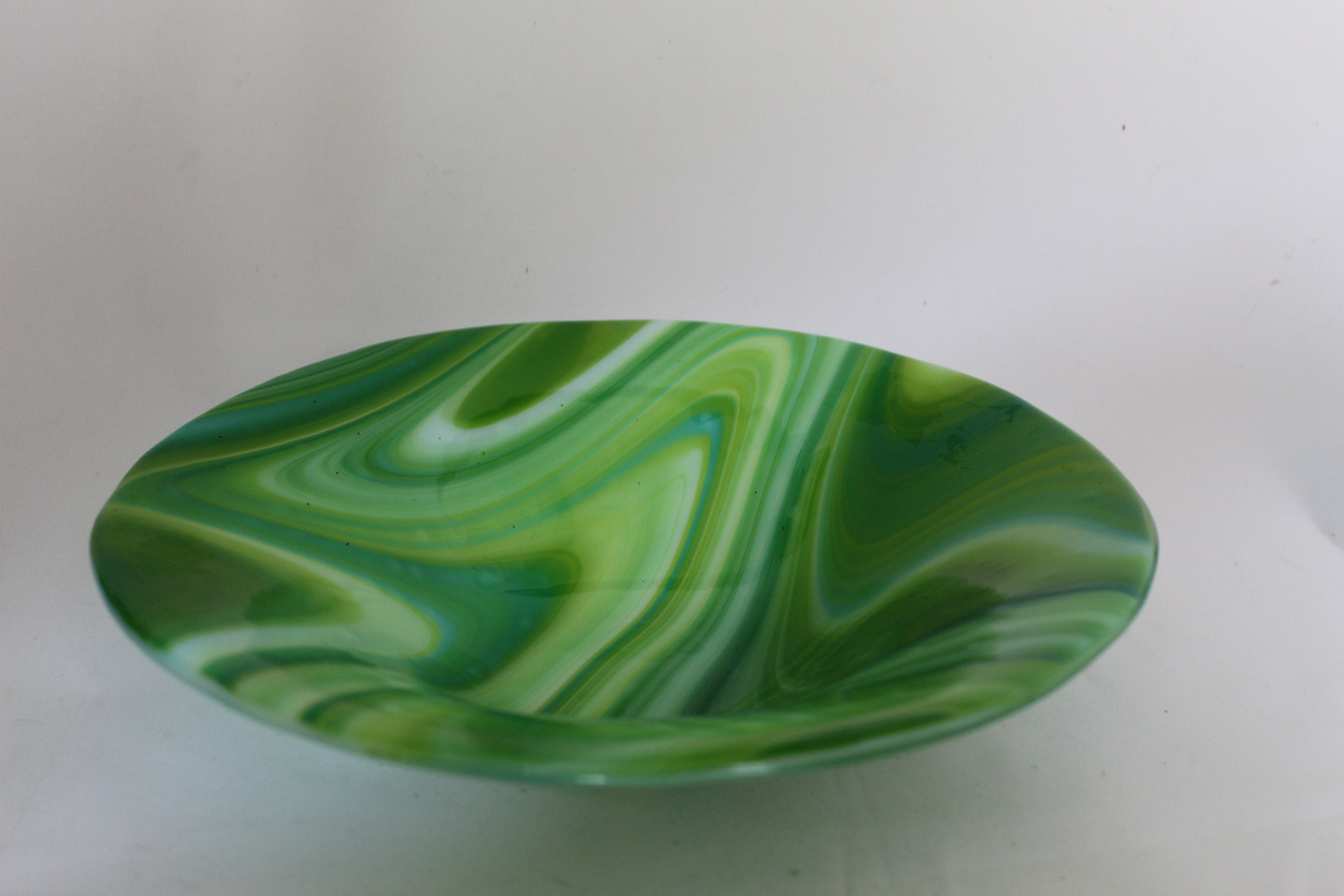 Bowl and coasters. Kiln fired fused Handmade ideal gift | Etsy