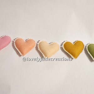 Valentine's Day Garland, Heart Garland, Valentine's Day Decor ...