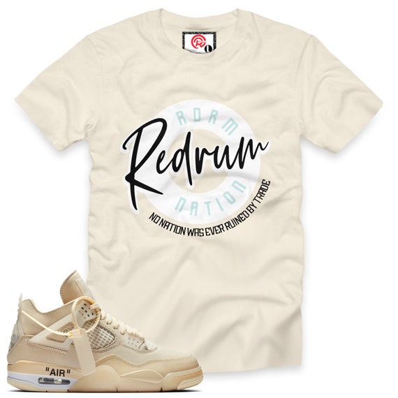 Bone White Sail 4 RDRM Redrum Nation V2 T-shirt - Etsy