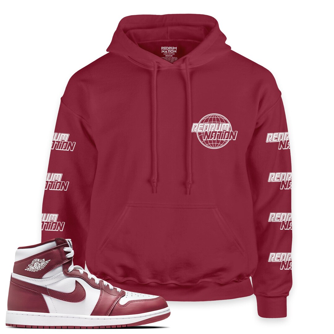 Artisanal Red 1 Redrum Nation V25 Pullover Hoodie - Etsy