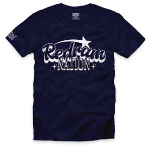 Diffused Blue 11 Redrum Nation V28 T-shirt - Etsy