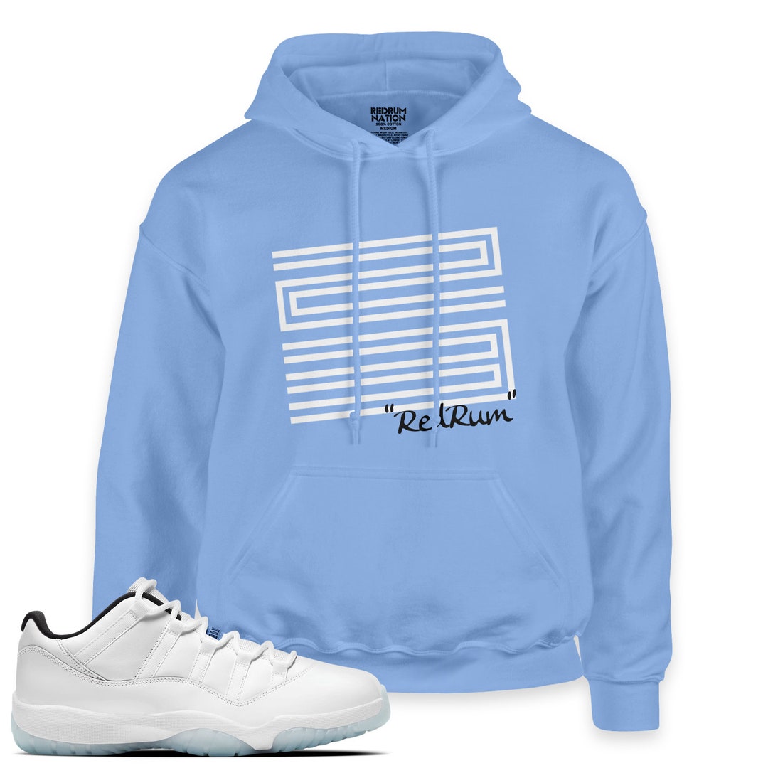 Powder Blue 11 Low 23 Pullover Hoodie - Etsy