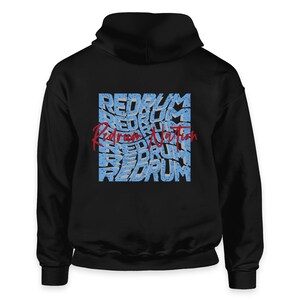 Powder Blue 5 Redrum Nation V9 Pullover Hoodie - Etsy