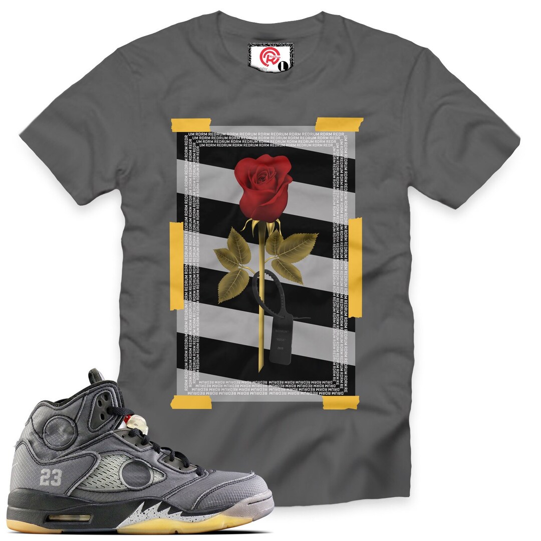 Grey 5 Redrum Rose T-shirt - Etsy