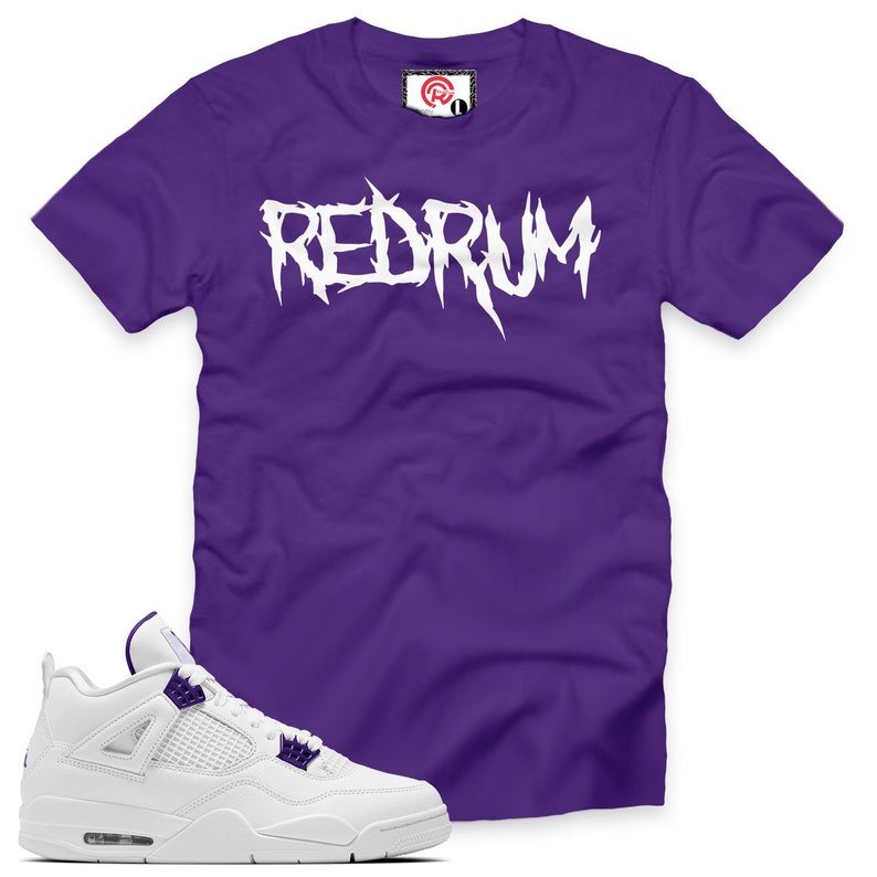 Metallic Purple 4 Redrum T-shirt | Etsy