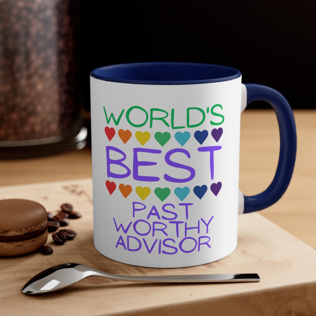 Best Past Worthy Advisor, Accent Coffee Mug, 11oz, IORG, Masonic Youth ...