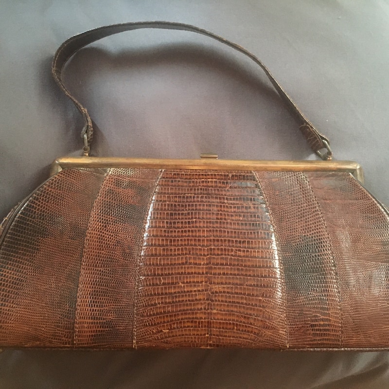 Lizard Skin Purse - Etsy