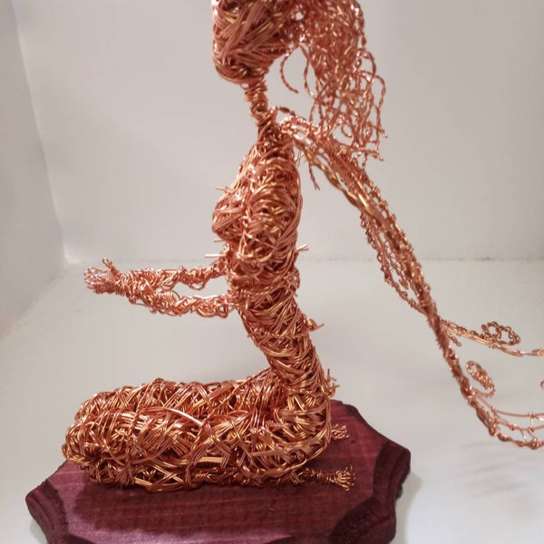 Wire Angel Sculpture - Etsy