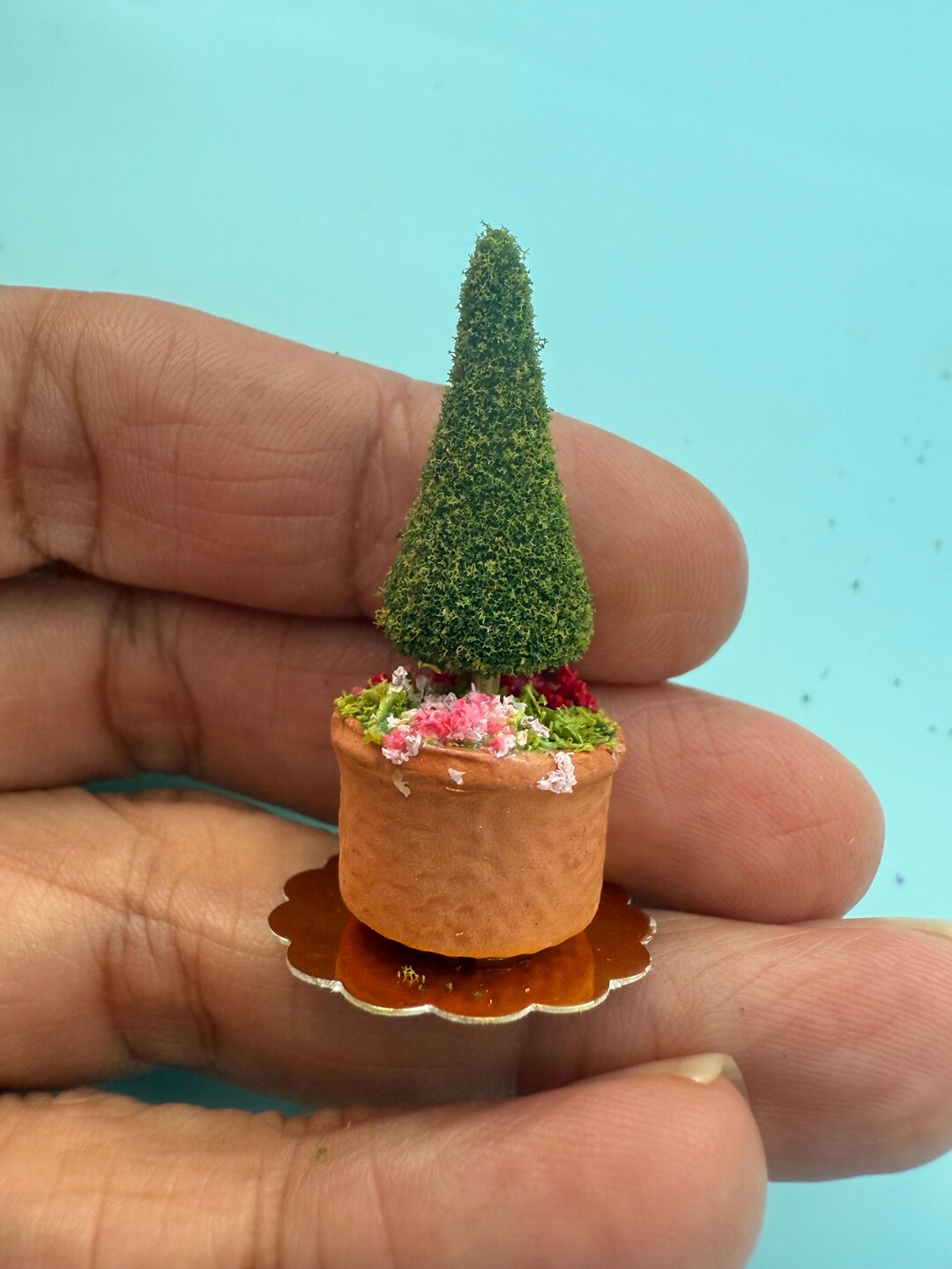 Miniature Topiary - 1:12 Scale - Etsy