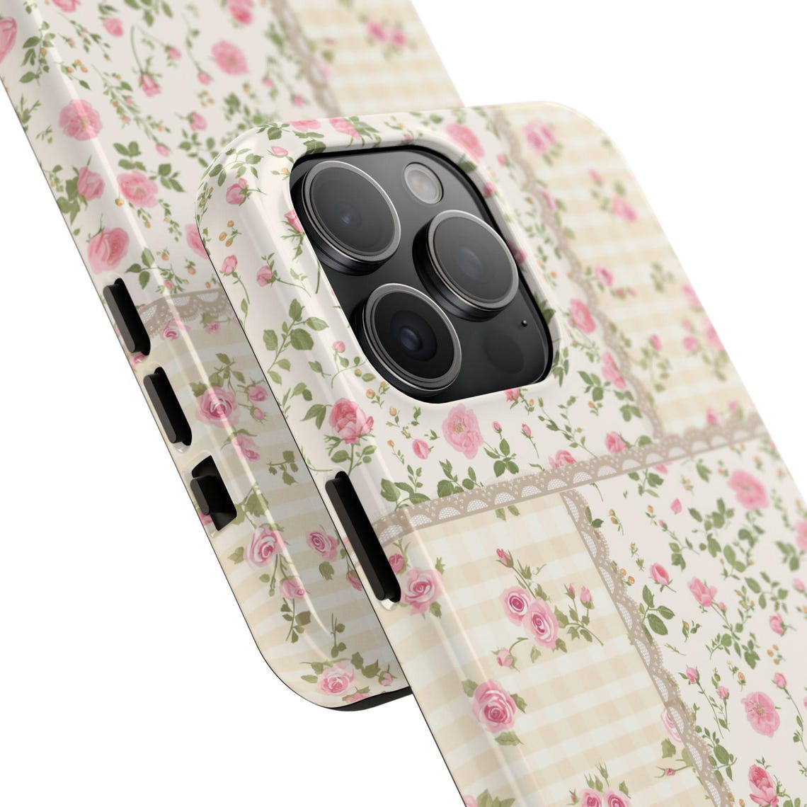 Shabby Chic Floral iPhone Case Floral Coquette Toile De Jouy Retro ...