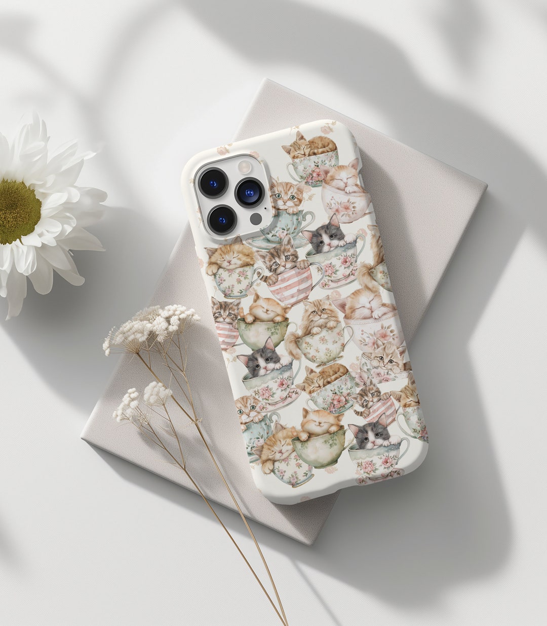 Cat Collage Phone Case, Cute Trendy Kittens, Cat Lover Phone Case ...