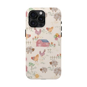 Cow Chicken Farm Animal Phone Case Summer Trendy Cute Phone Case Phone ...