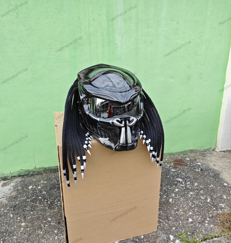 Full-face Predator Motorcycle Helmet ,custom Predator Motorcycle Helmet ...