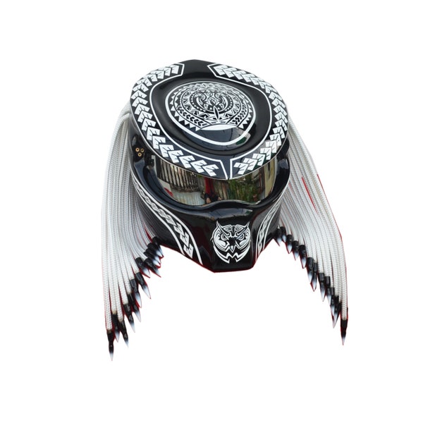 Predator Motorcycle Helmet - Etsy