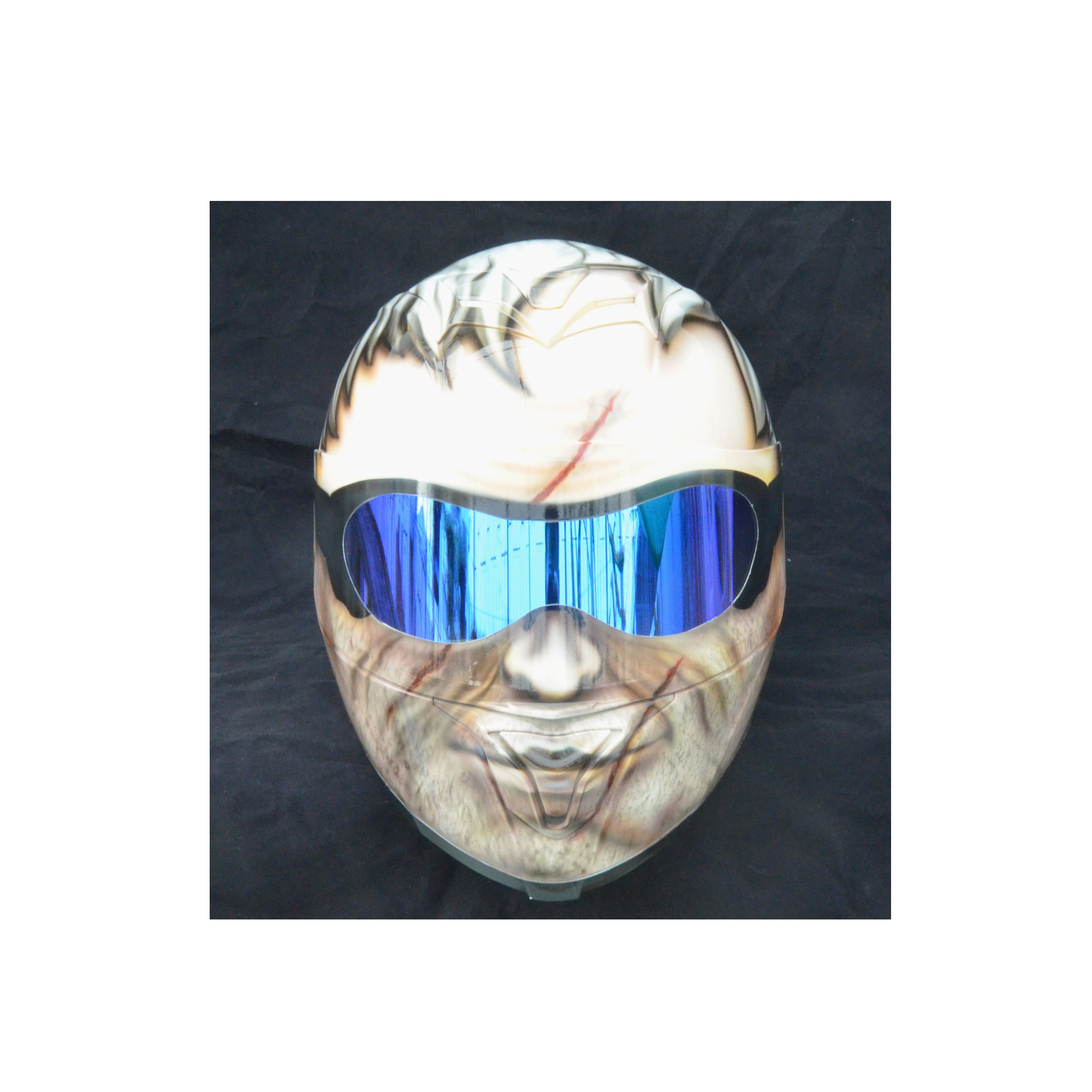 Full-face Custom Motorcycle Helmet motorcycle Skull Helmet - Etsy