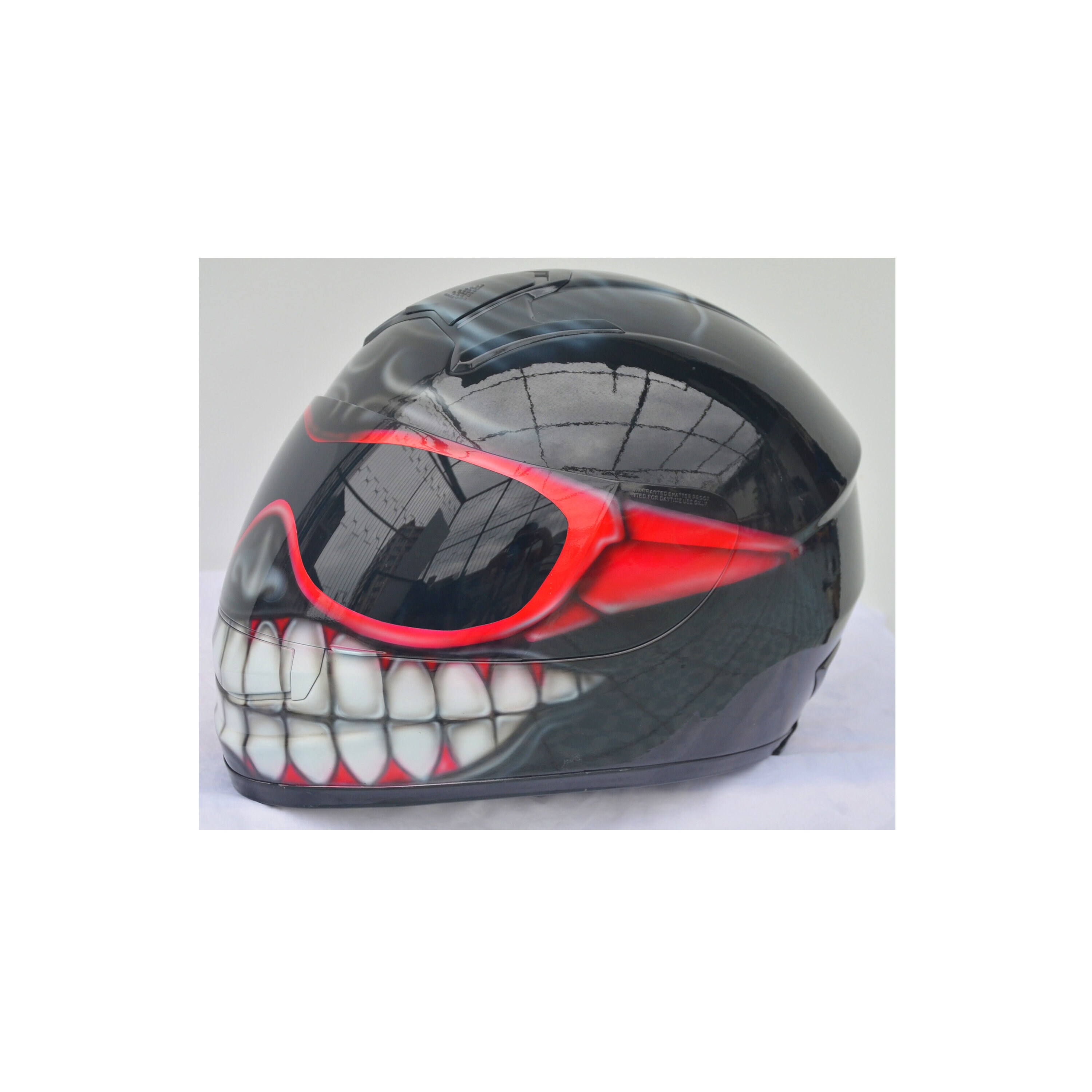 Full-face Custom Motorcycle Helmet motorcycle Skull Helmet - Etsy