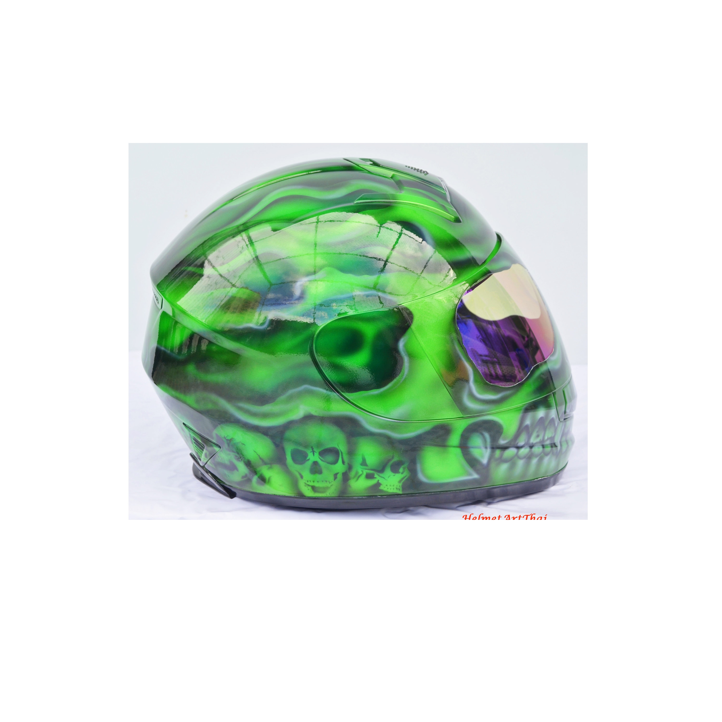 Full-face Custom Motorcycle Helmet motorcycle Skull Helmet - Etsy