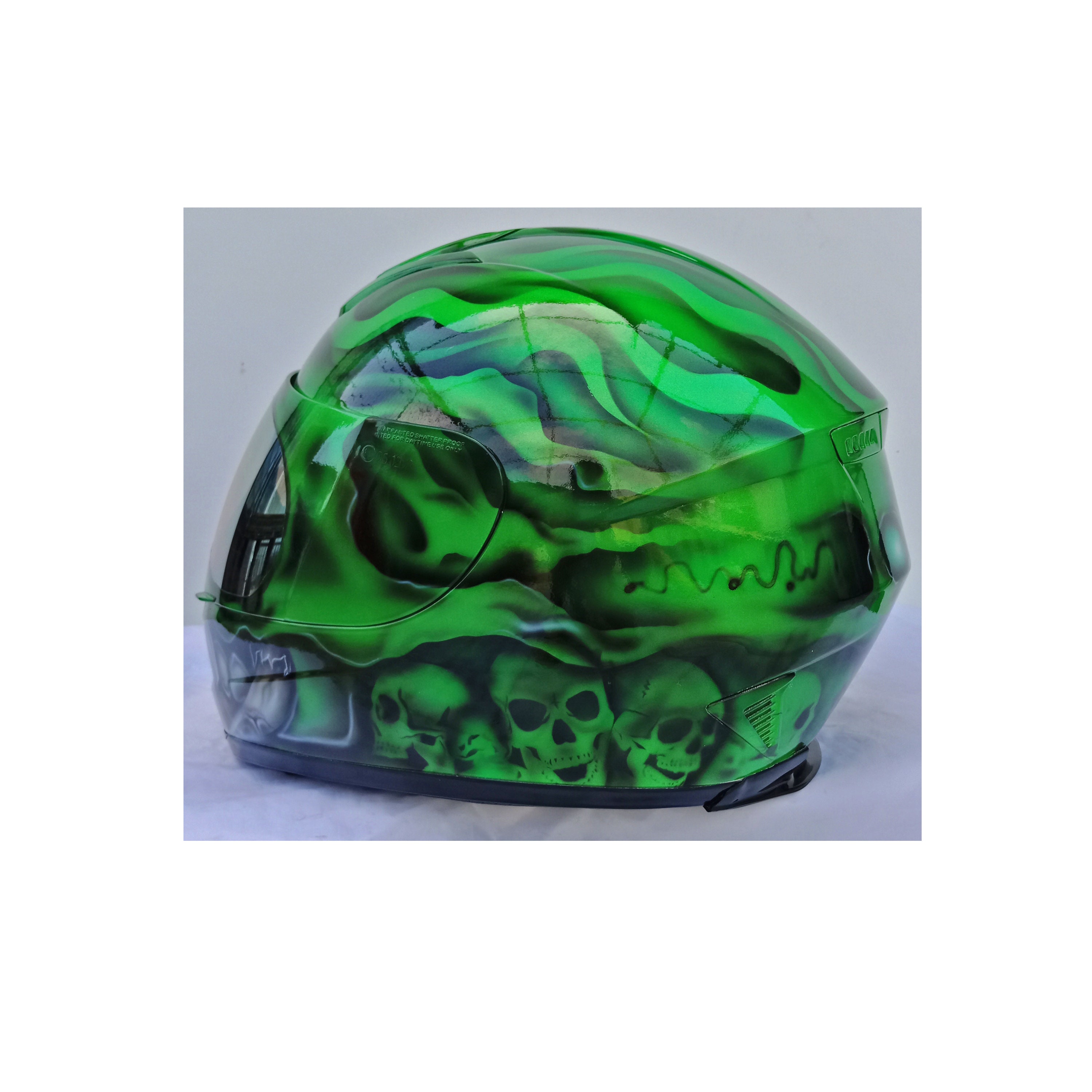 Full-face Custom Motorcycle Helmet motorcycle Skull Helmet | Etsy