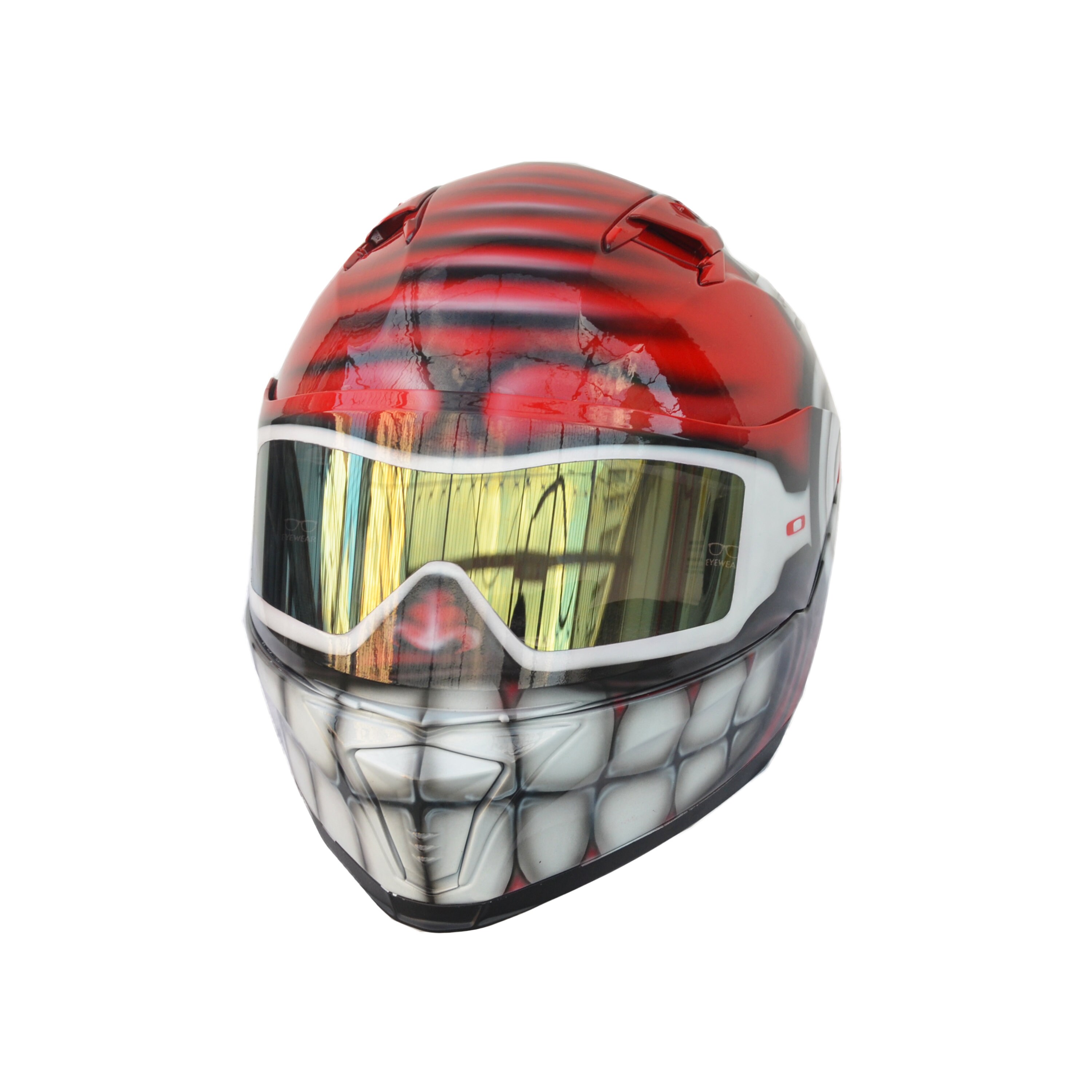 Full-face Custom Motorcycle Helmet ,motorcycle Skull Helmet ,custom ...