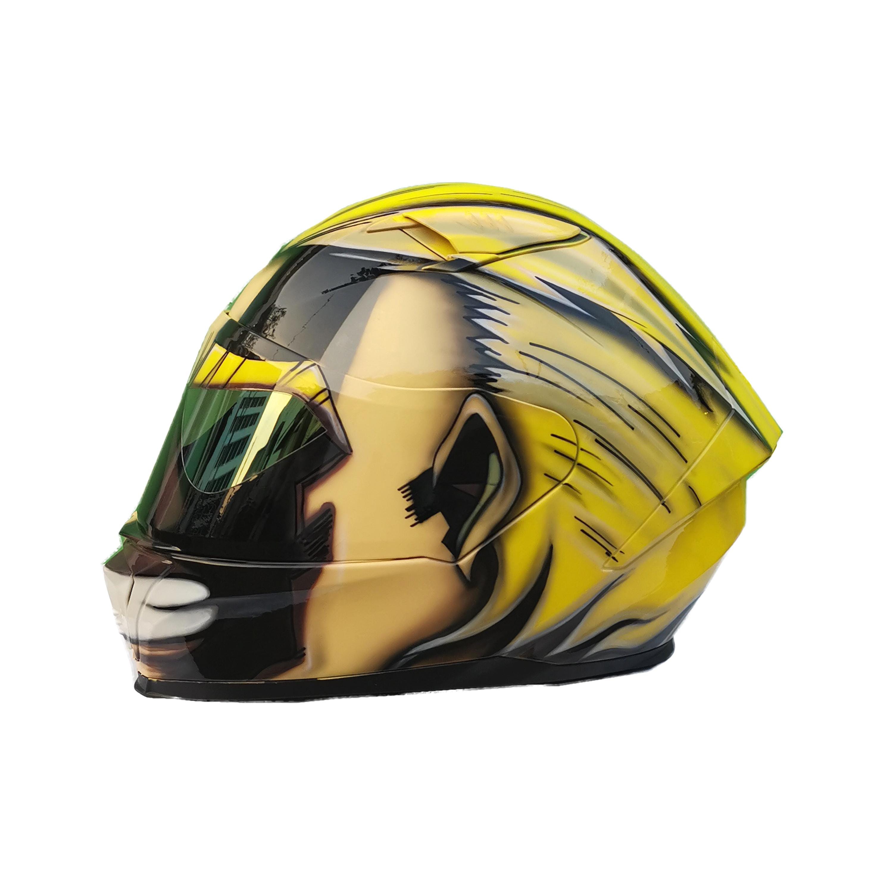 Handmade Airbrushed Full-face Motorcycle Helmet, Custom Design - Etsy