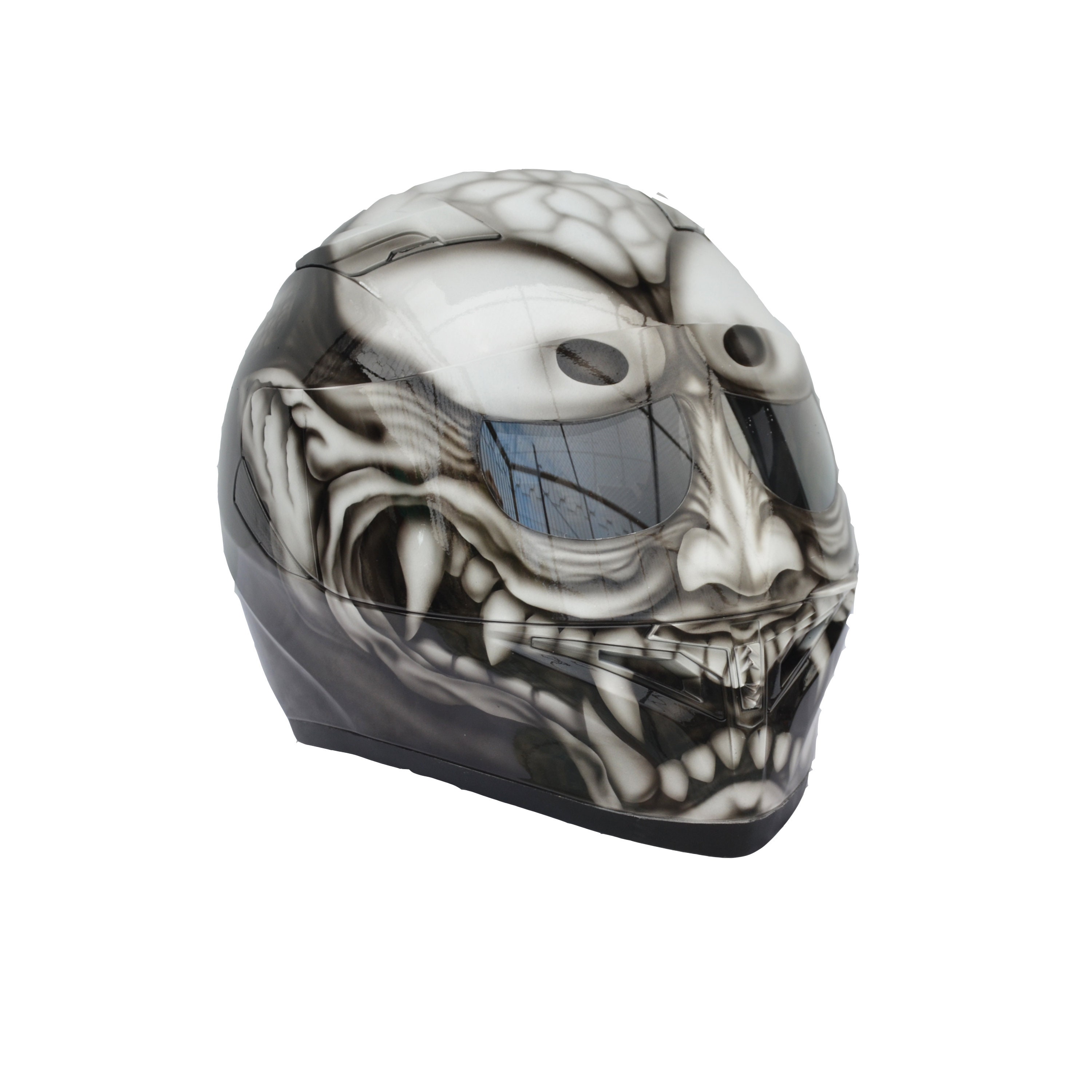 Full-face Custom Motorcycle Helmet ,motorcycle Skull Helmet ,custom ...