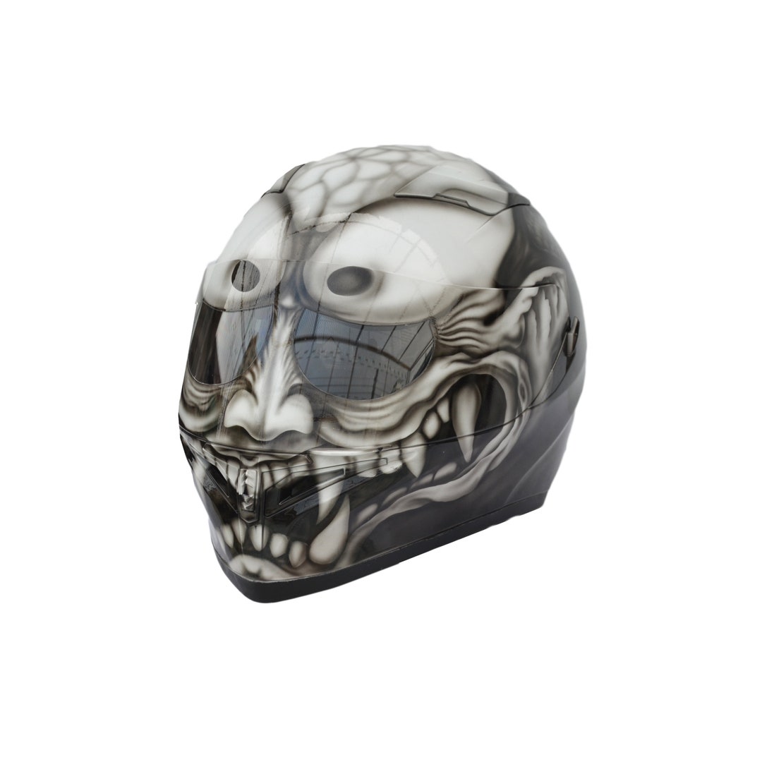 Full-face Custom Motorcycle Helmet ,motorcycle Skull Helmet ,custom ...
