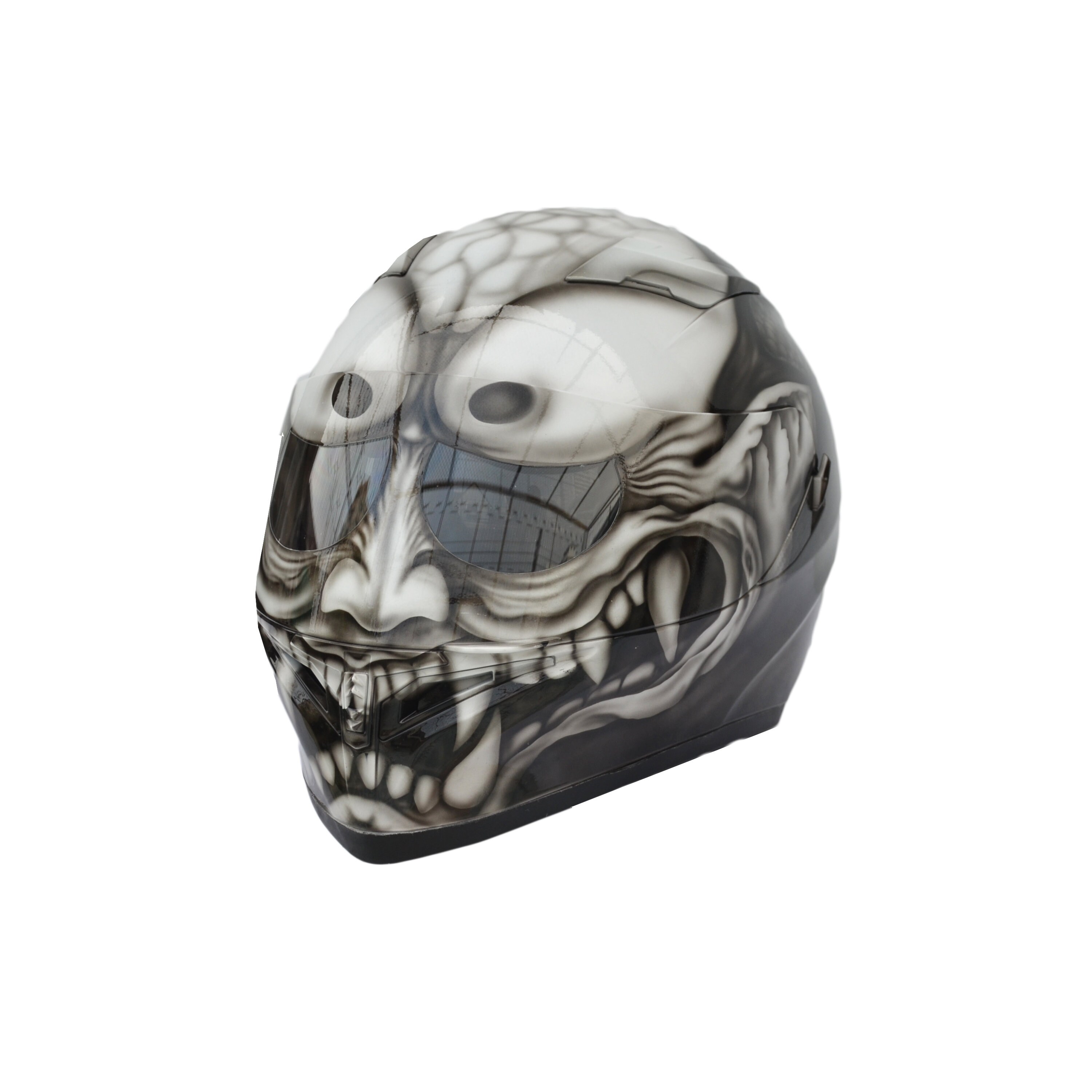 Full-face Custom Motorcycle Helmet ,motorcycle Skull Helmet ,custom ...