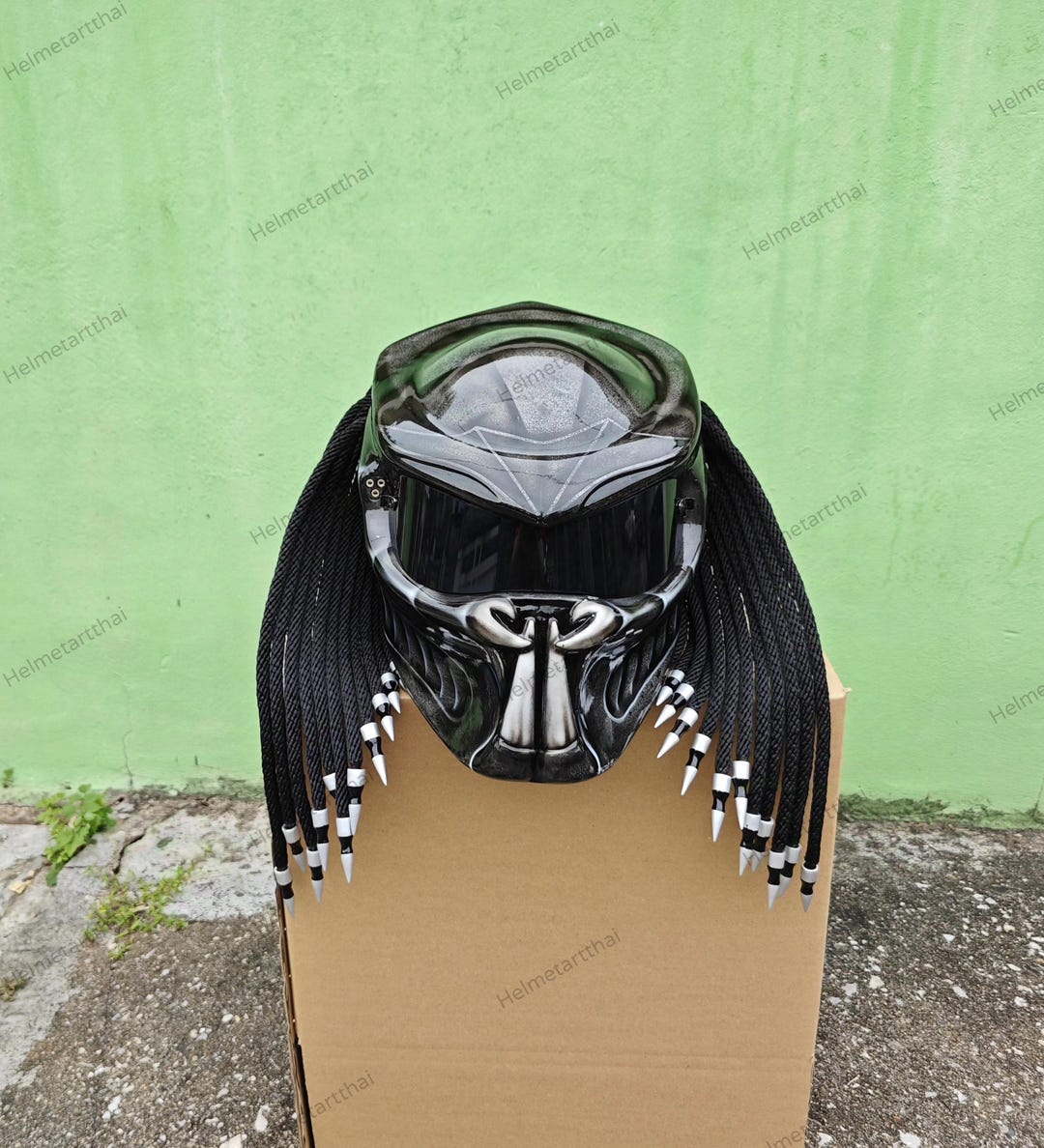 Full-face Predator Motorcycle Helmet ,custom Predator Motorcycle Helmet ...
