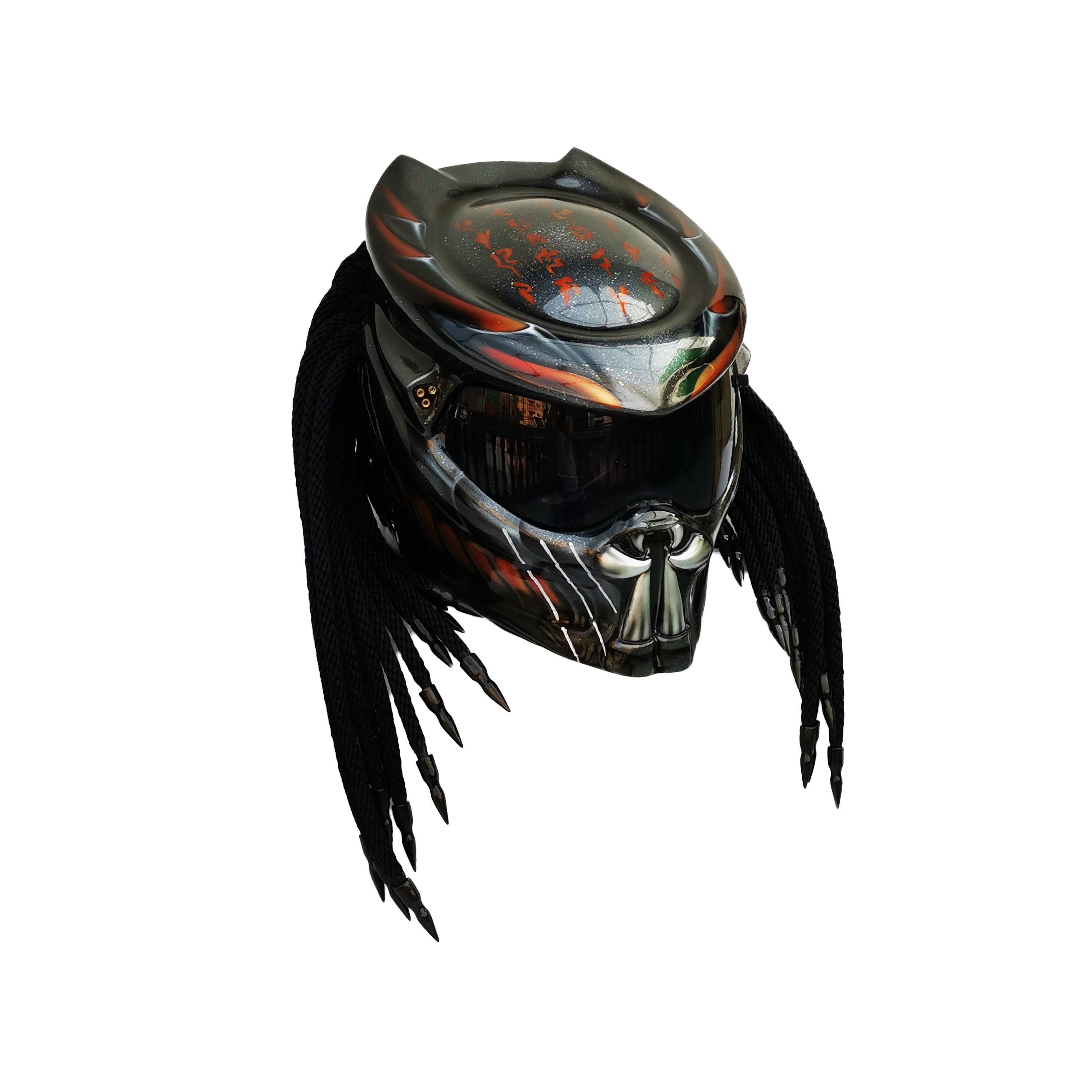 Full-face Predator Motorcycle Helmet custom Predator | Etsy