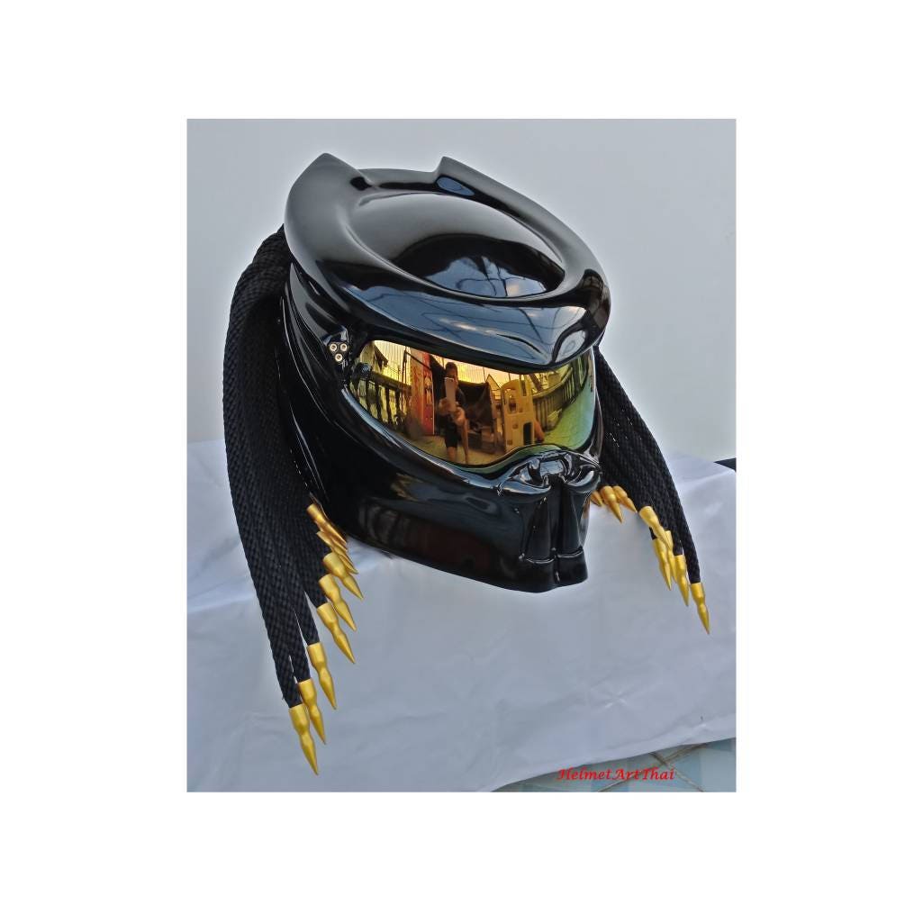 Full-face Predator Motorcycle Helmet custom Predator - Etsy