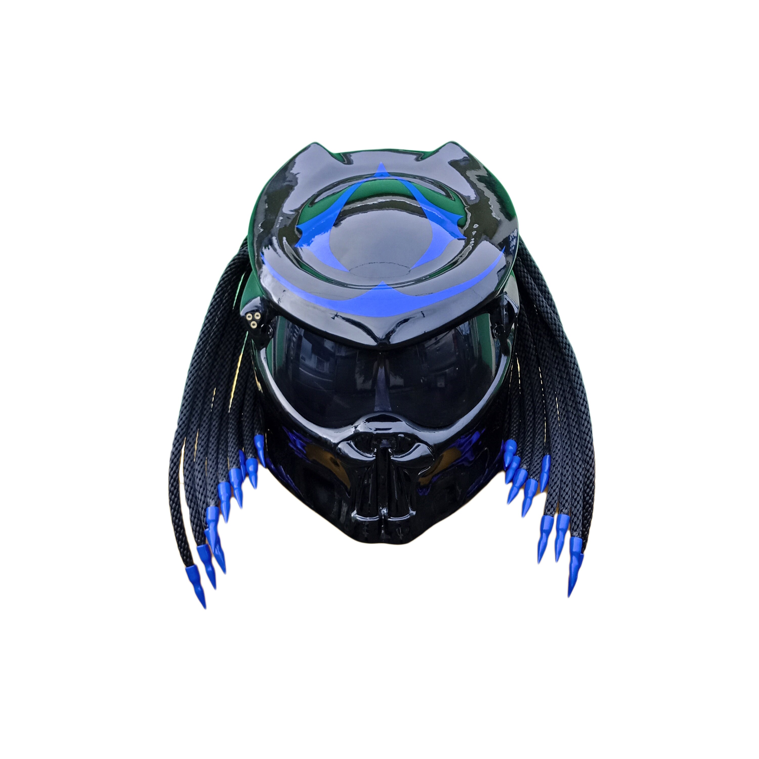 Predator Helm, Custom Helm, handgemachter Helm, Airbrush Helm ...