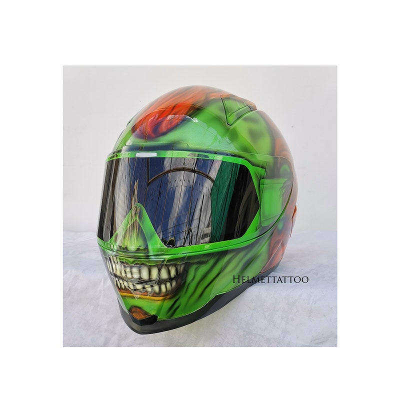 Full-face Custom Joker Motorcycle Helmet motorcycle Joker - Etsy