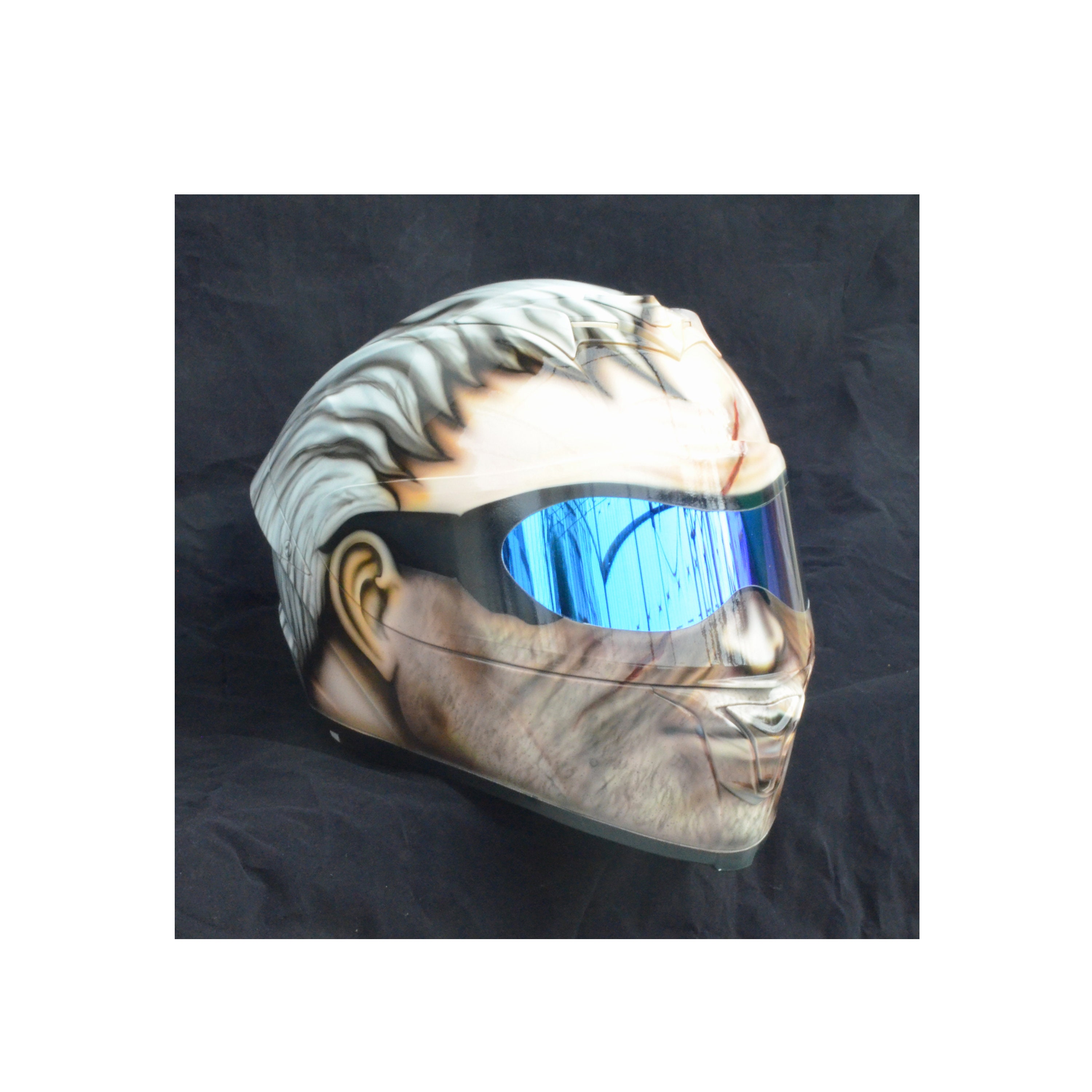 Full-face Custom Motorcycle Helmet motorcycle Skull Helmet - Etsy