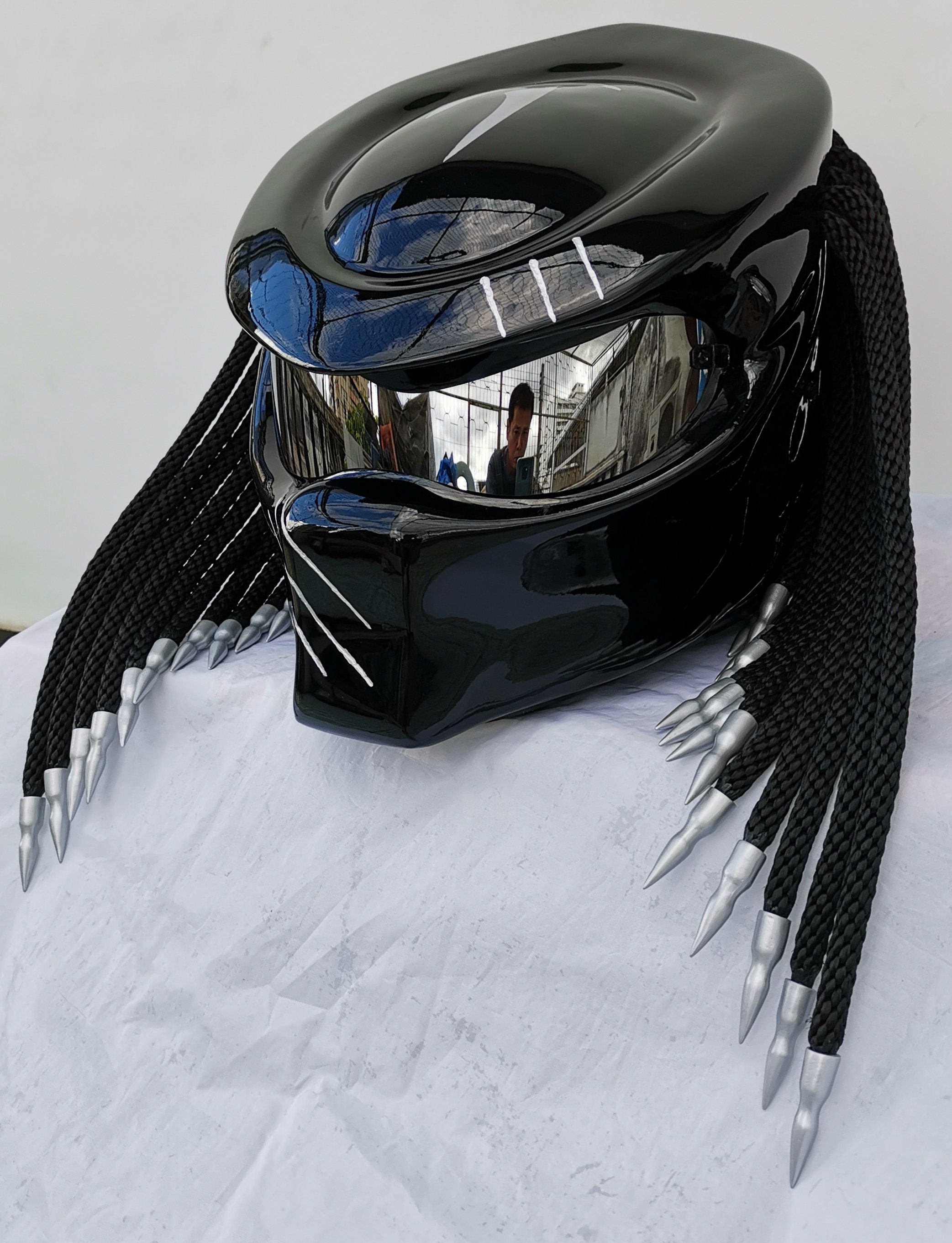 Full-face Predator Motorcycle Helmet custom Predator - Etsy