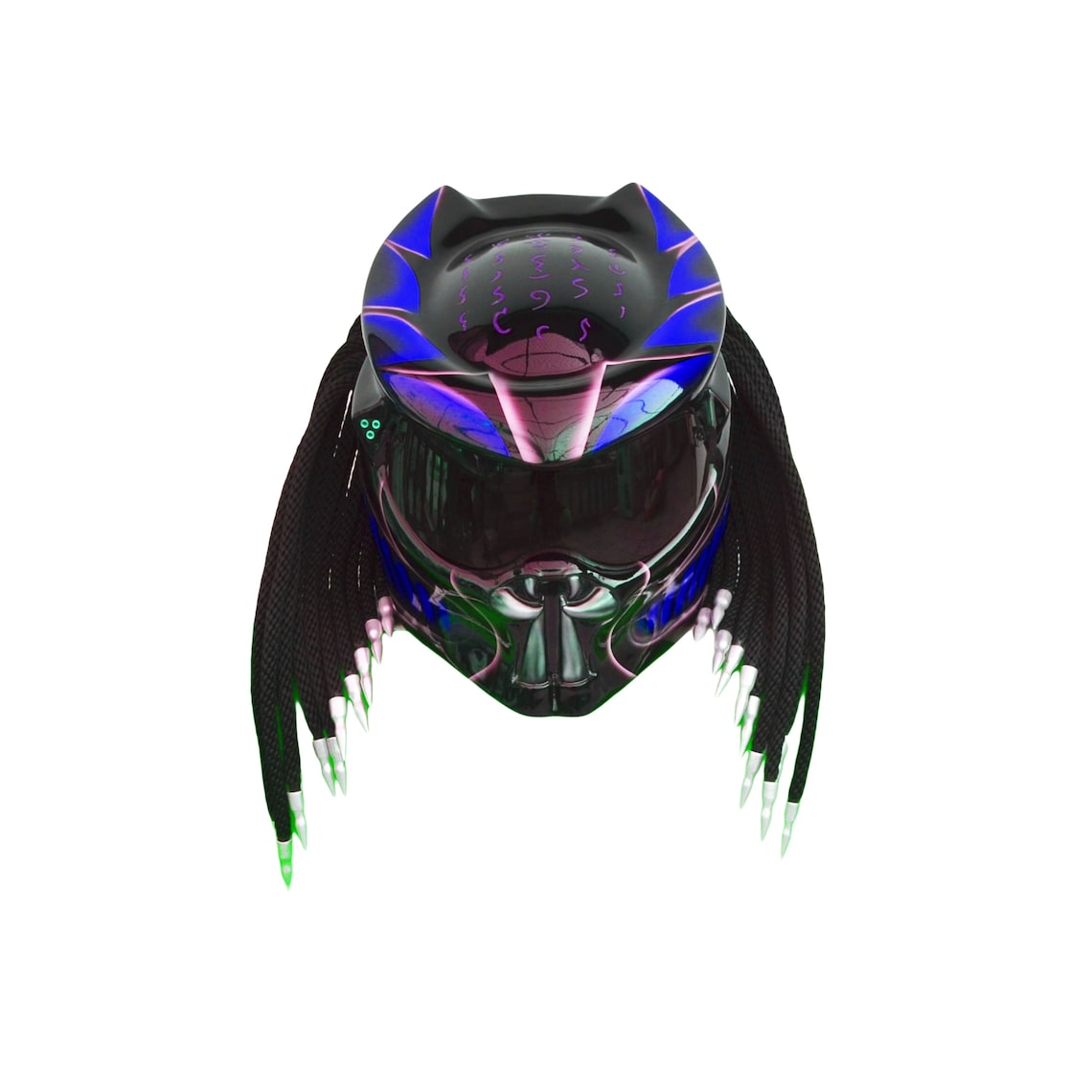 Full-face Predator Motorcycle Helmet custom Predator - Etsy UK