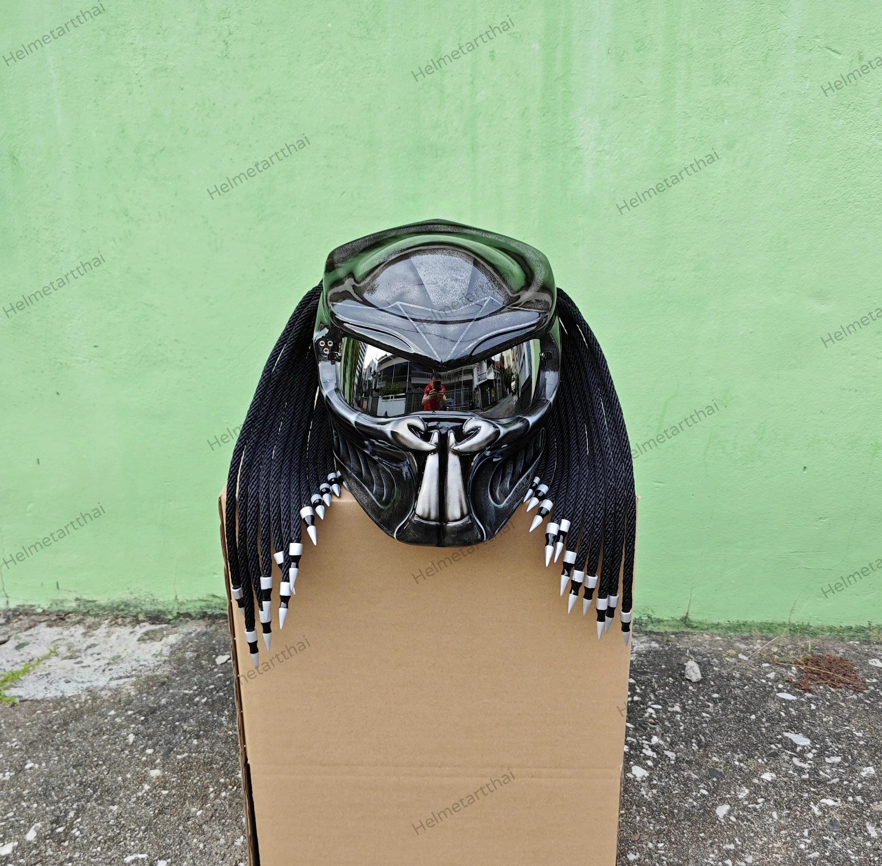 Full-face Predator Motorcycle Helmet ,custom Predator Motorcycle Helmet ...