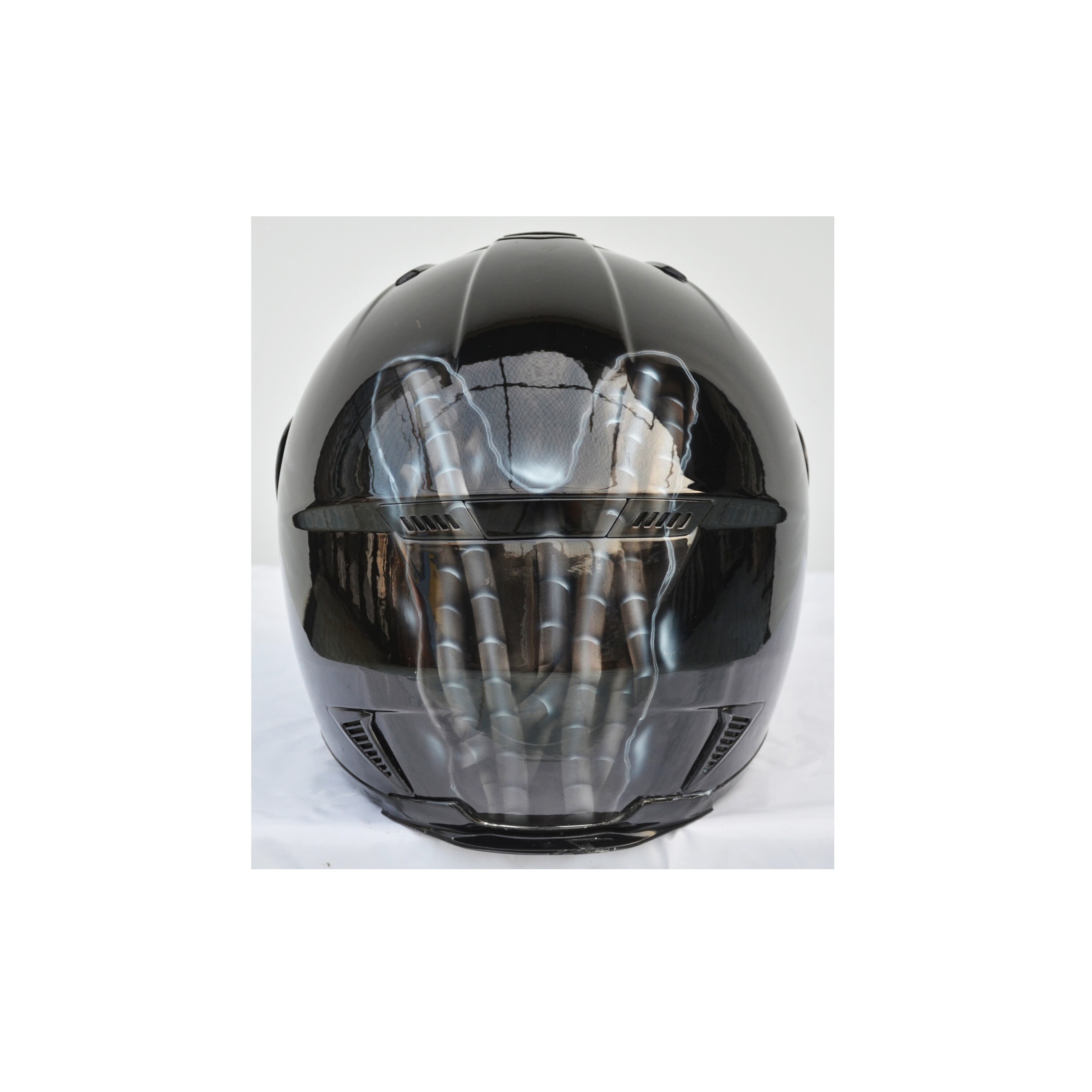 Full-face Custom Motorcycle Helmet motorcycle Skull Helmet - Etsy