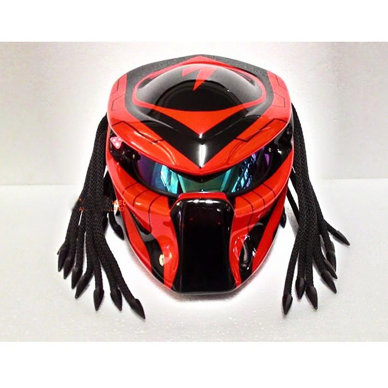 Full-face Predator Motorcycle Helmet custom Predator - Etsy