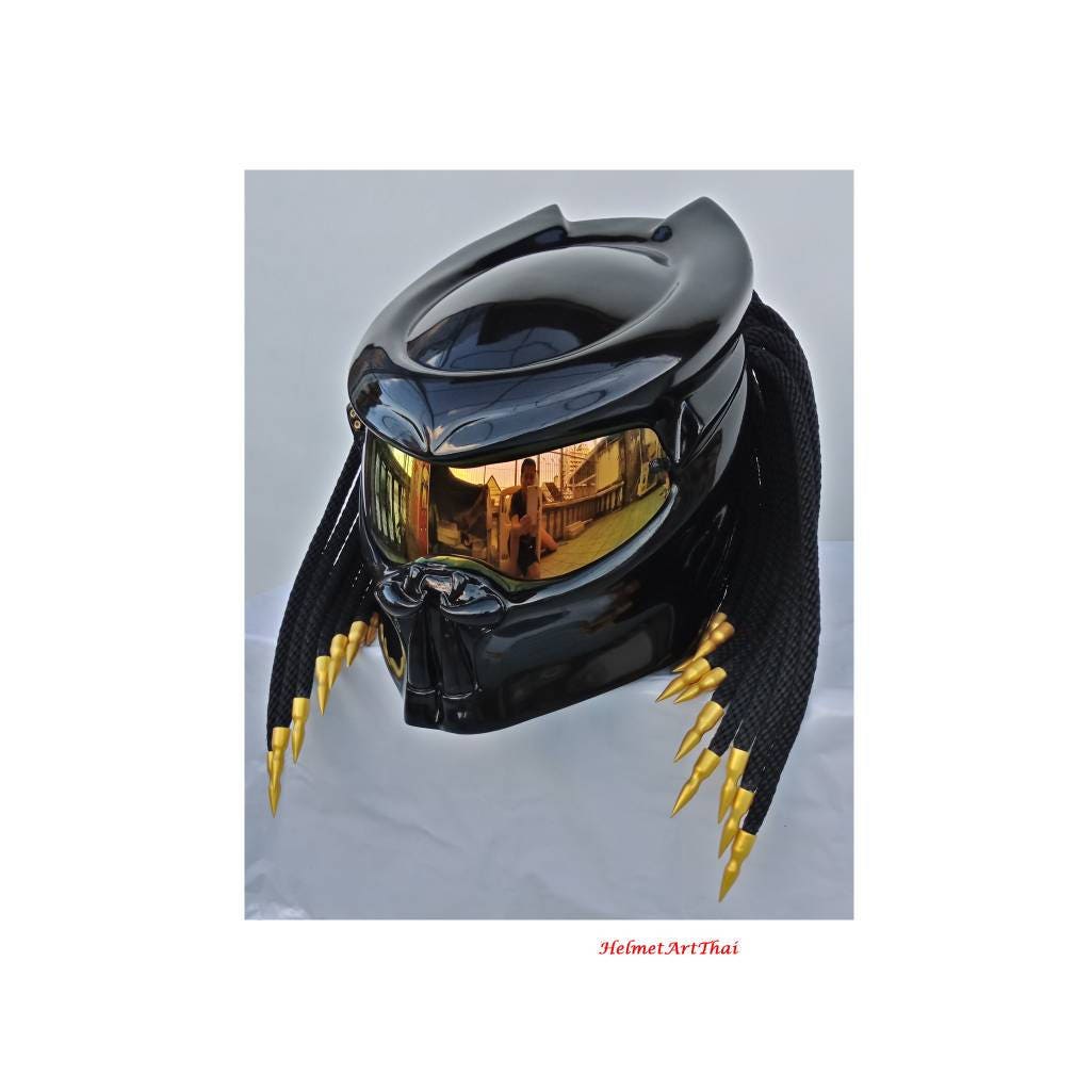 Full-face Predator Motorcycle Helmet custom Predator - Etsy