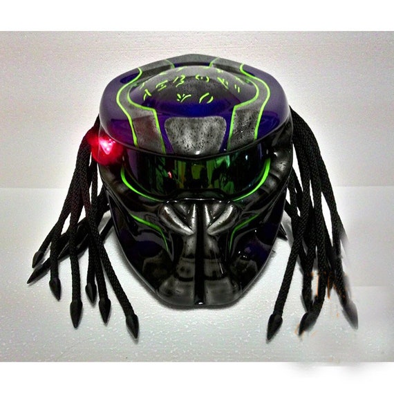 Full-face Predator Motorcycle Helmet custom Predator | Etsy