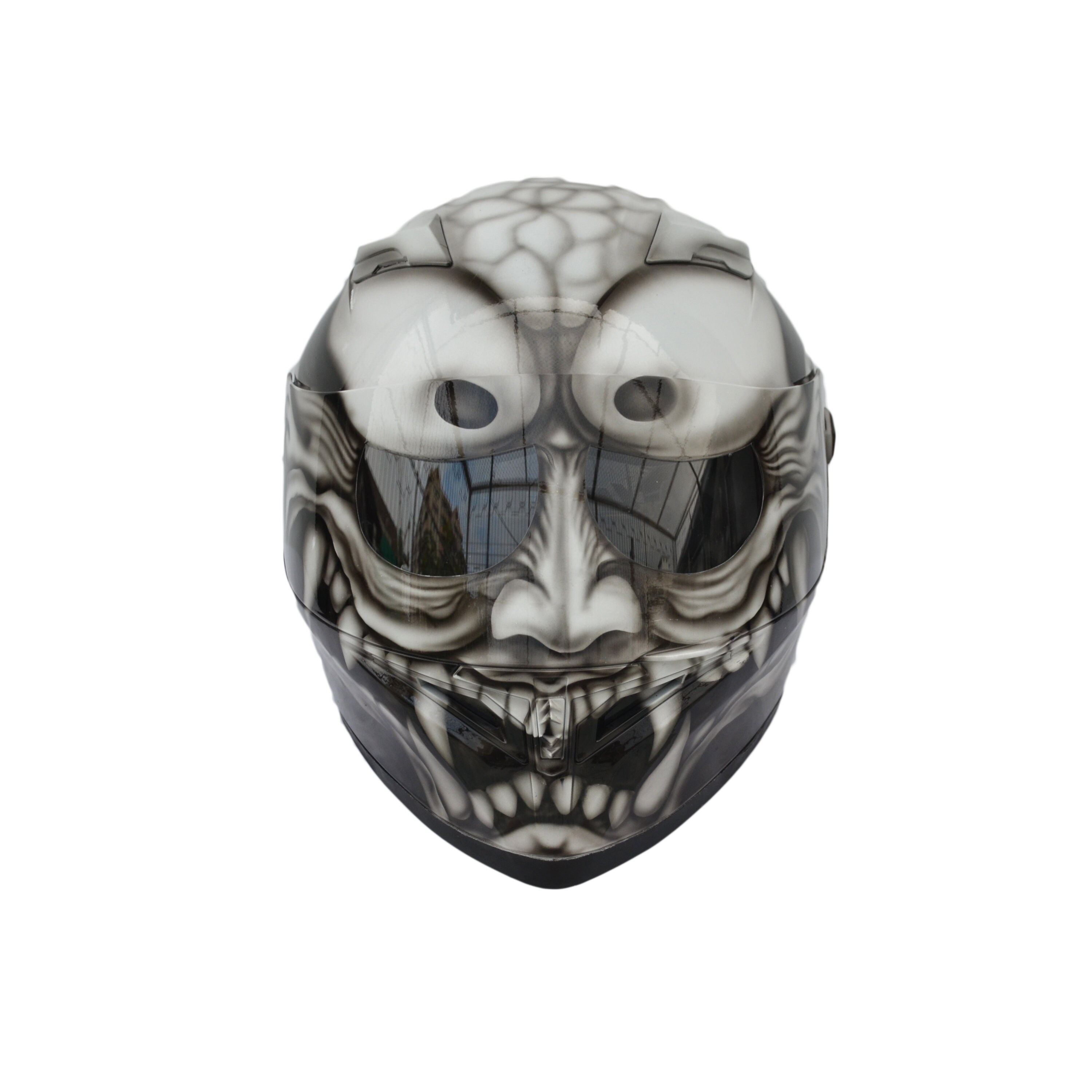 Full-face Custom Motorcycle Helmet ,motorcycle Skull Helmet ,custom ...