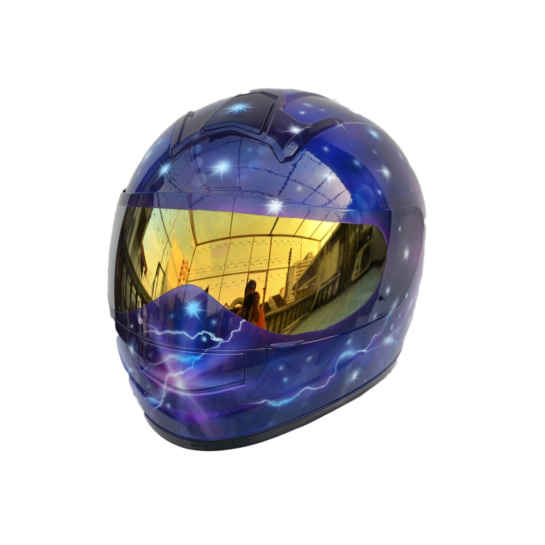 Full-face Custom Motorcycle Helmet motorcycle Skull Helmet - Etsy