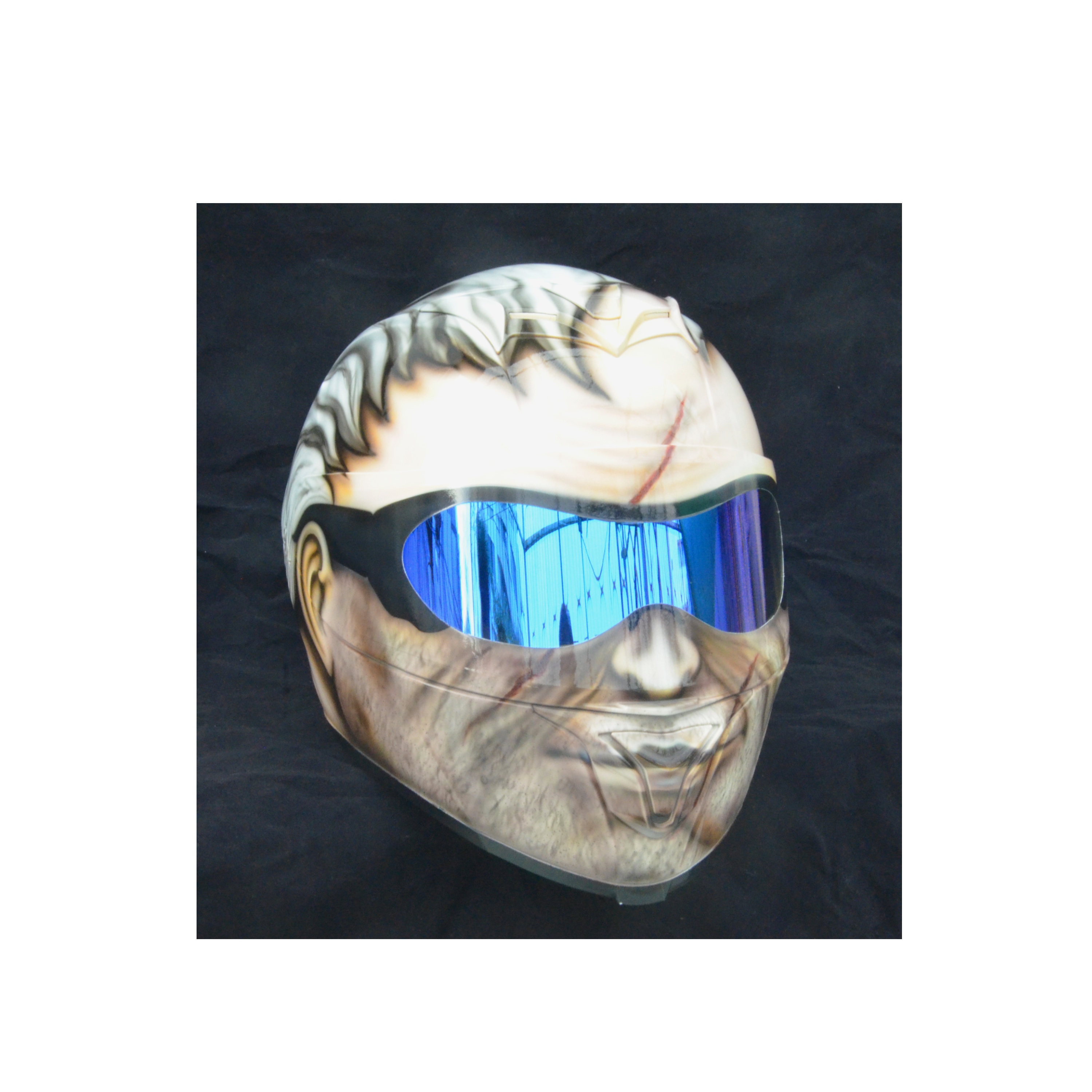 Full-face Custom Motorcycle Helmet motorcycle Skull Helmet - Etsy