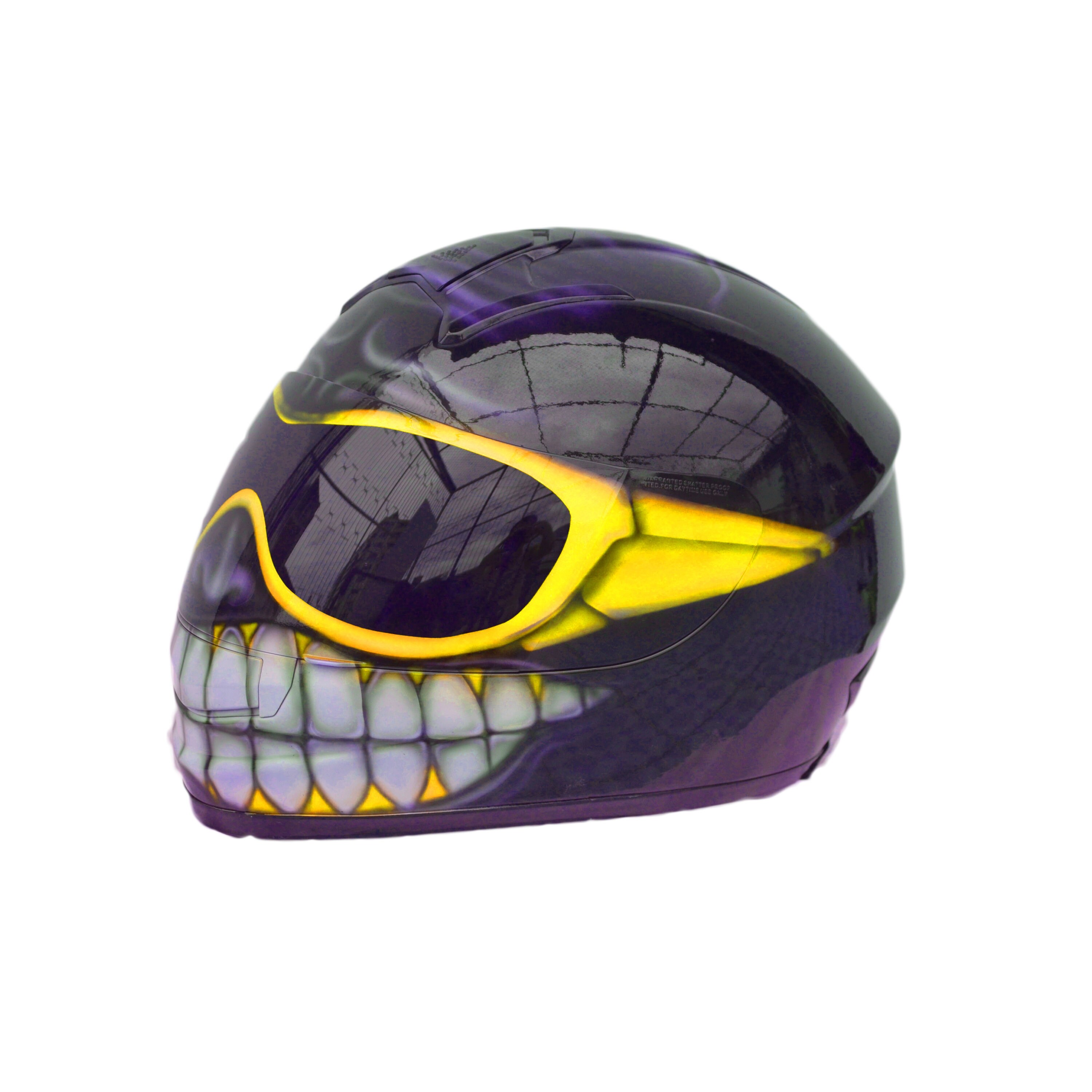 Full-face Custom Motorcycle Helmet motorcycle Skull Helmet | Etsy