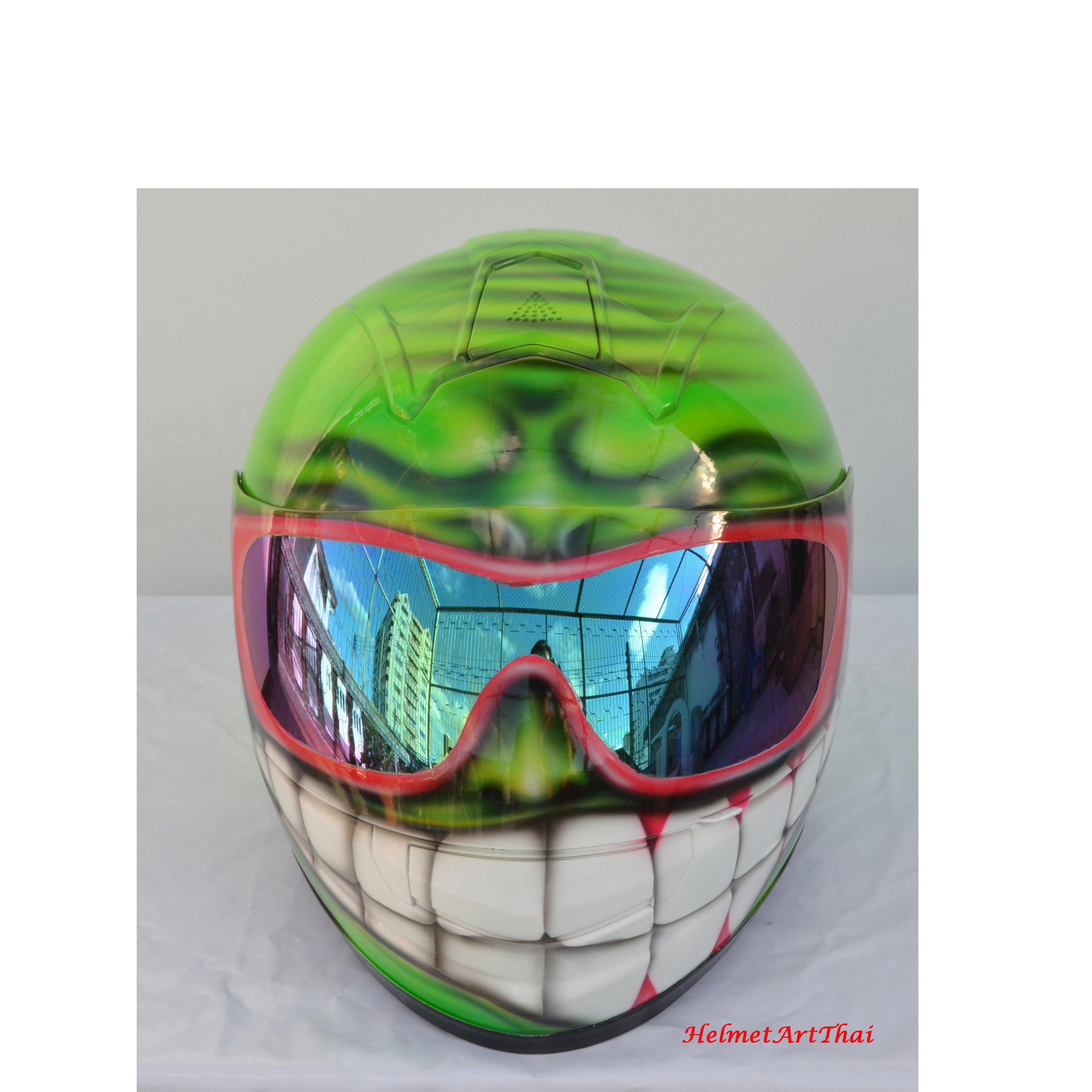 Full-face Custom Motorcycle Helmet motorcycle Skull Helmet - Etsy