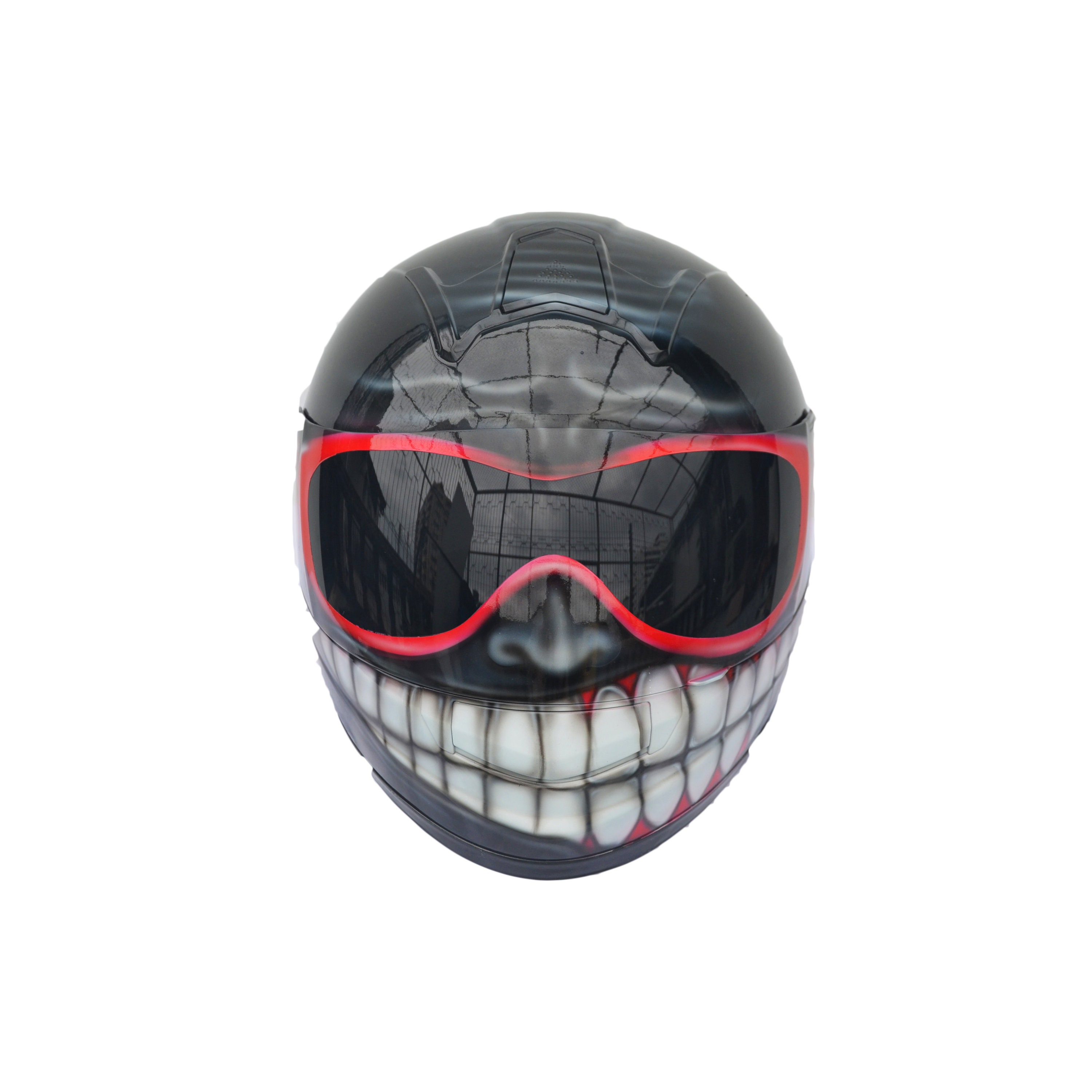 Full-face Custom Motorcycle Helmet motorcycle Skull Helmet - Etsy