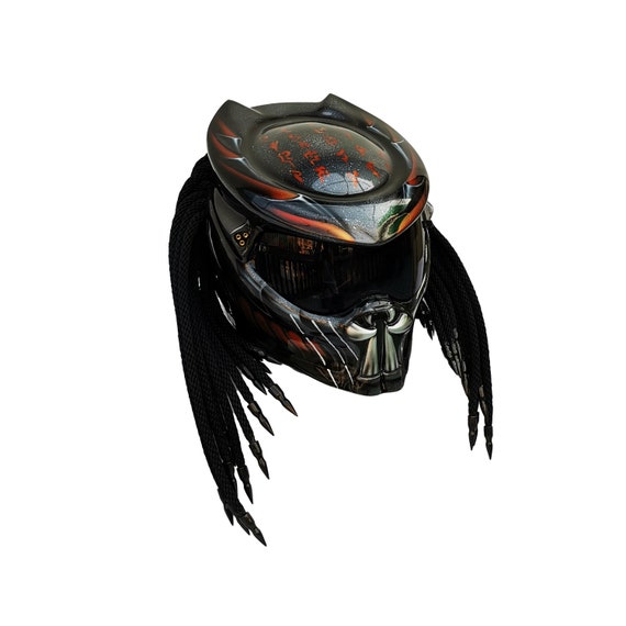 Full-face Predator Motorcycle Helmet custom Predator | Etsy